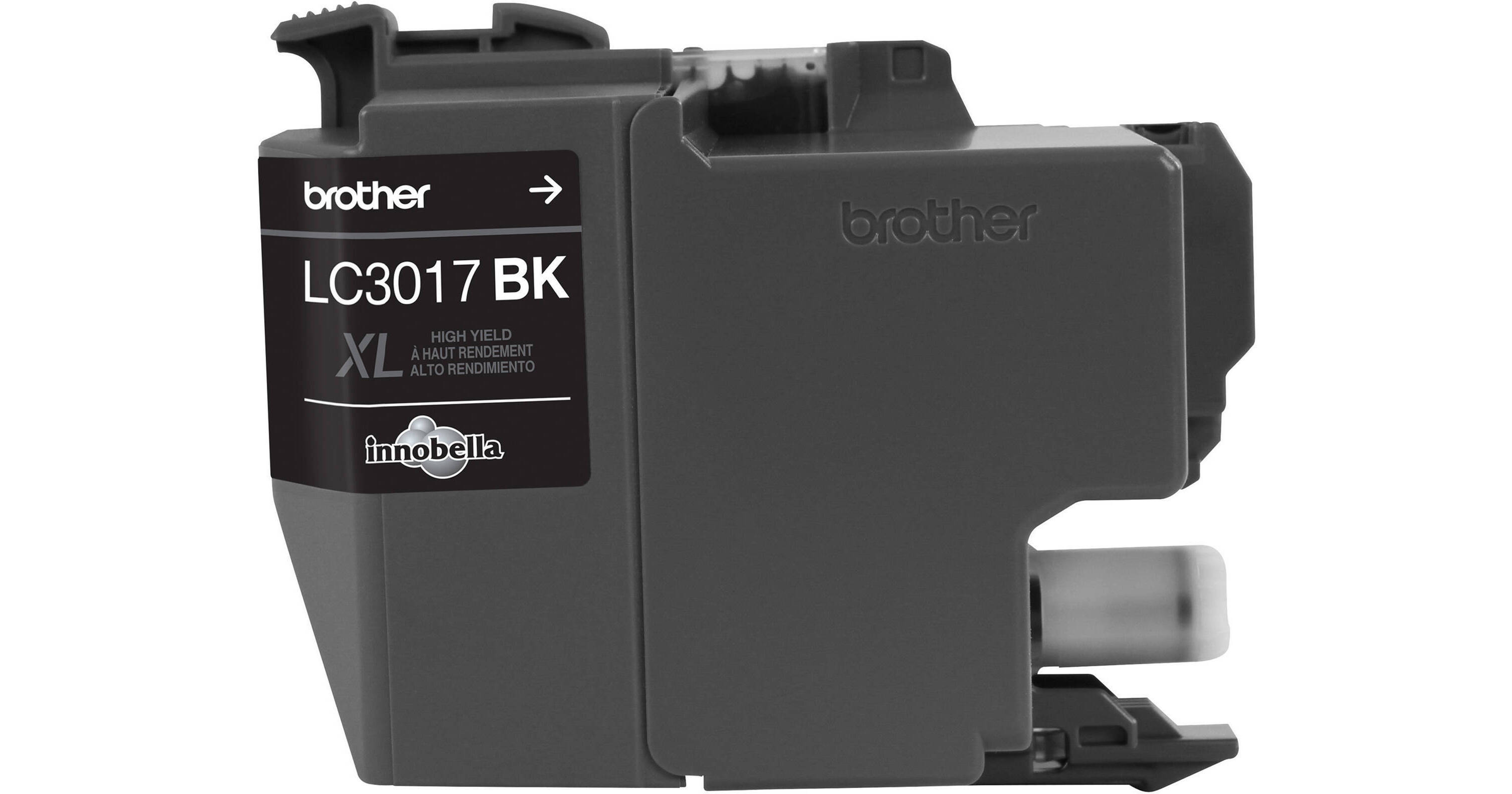 Brother LC3017BK High Yield XL Black Ink Cartridge LC3017BK B&H