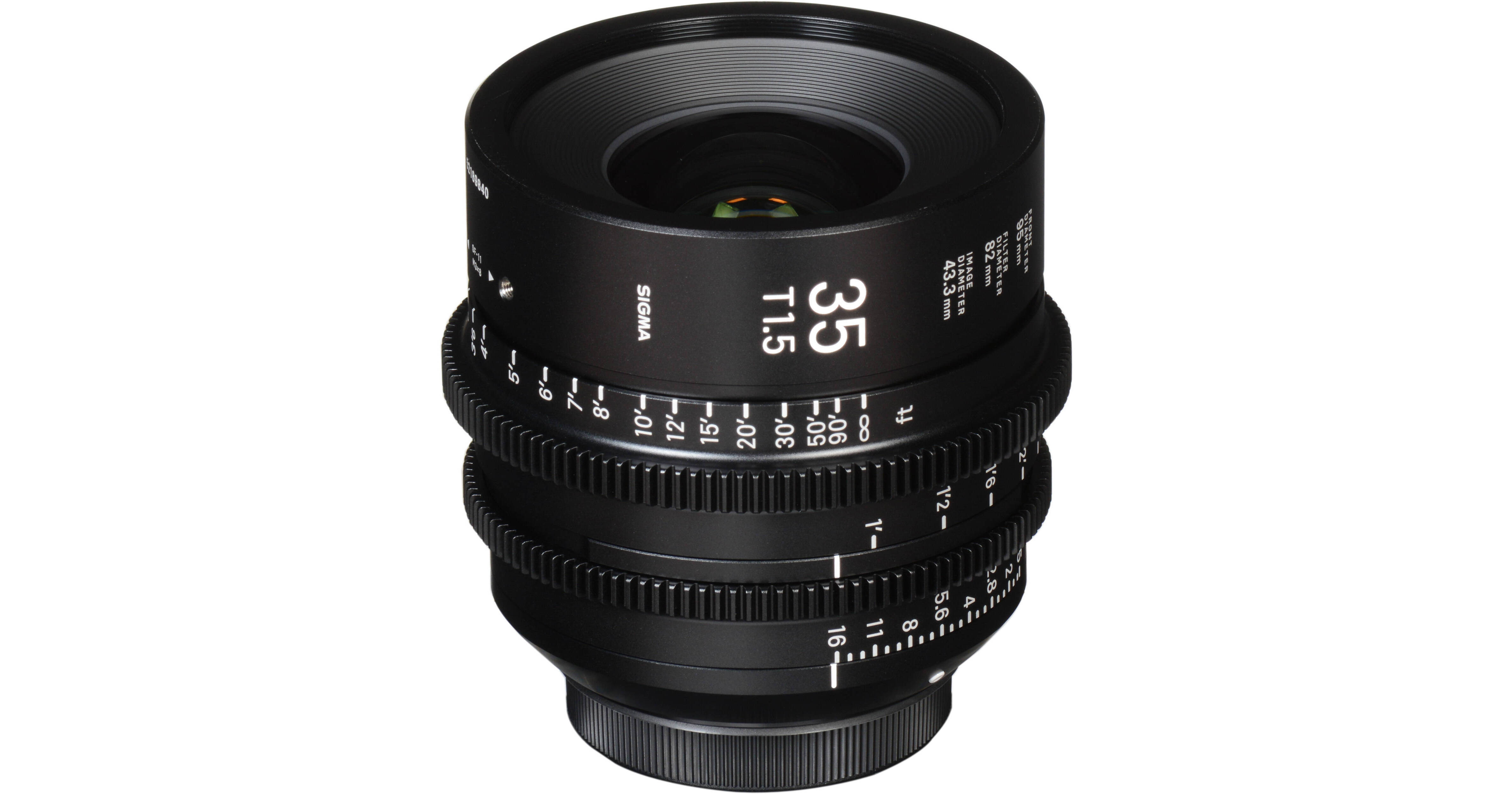 Sigma 35mm T1.5 FF High-Speed Prime (E-Mount, Feet) 340967 B&H