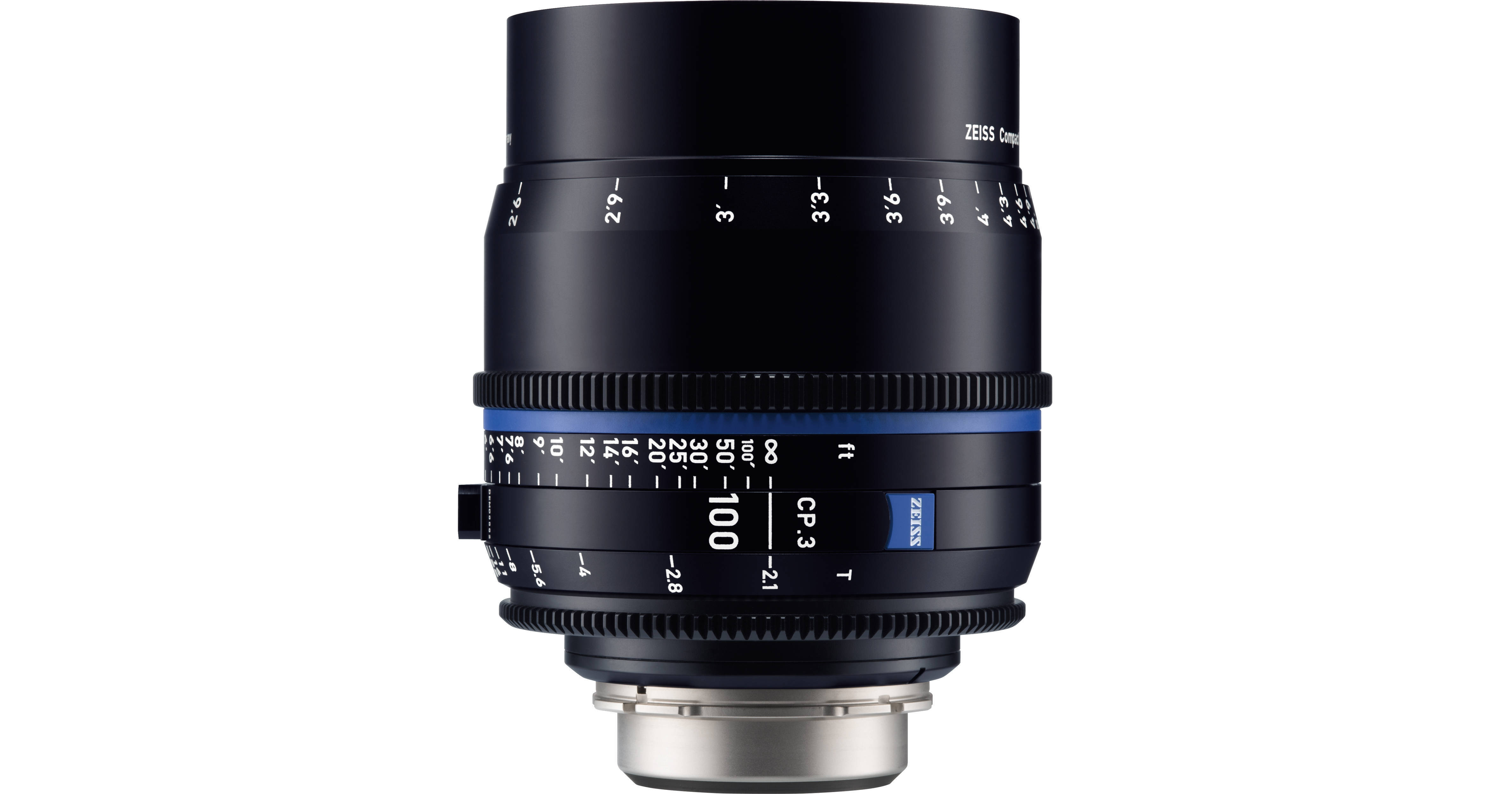 ZEISS CP.3 100mm T2.1 Compact Prime Lens 2185-127 B&H Photo Video