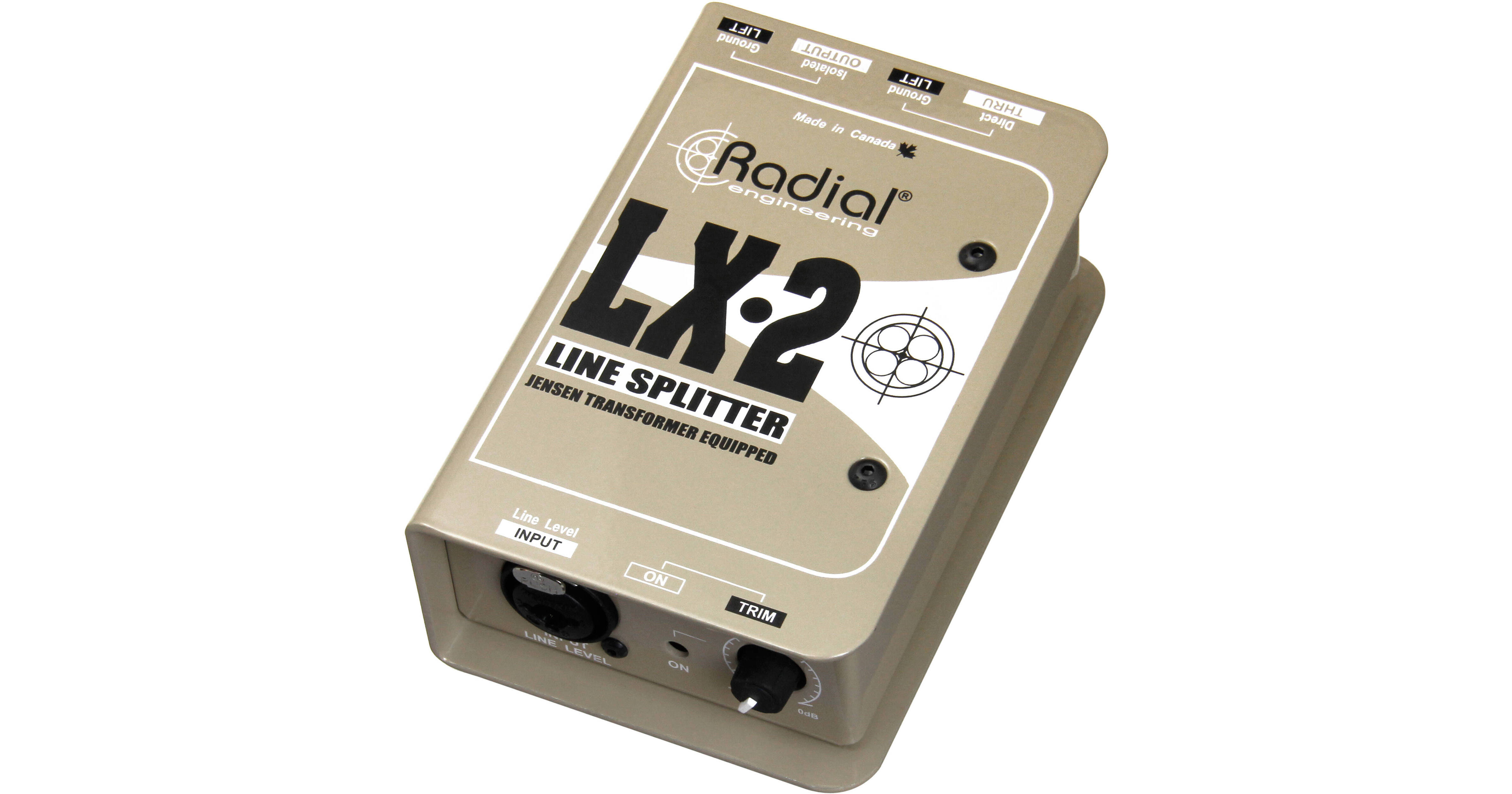 Radial Engineering LX-2 Passive Line Splitter and R800 1033 B&H