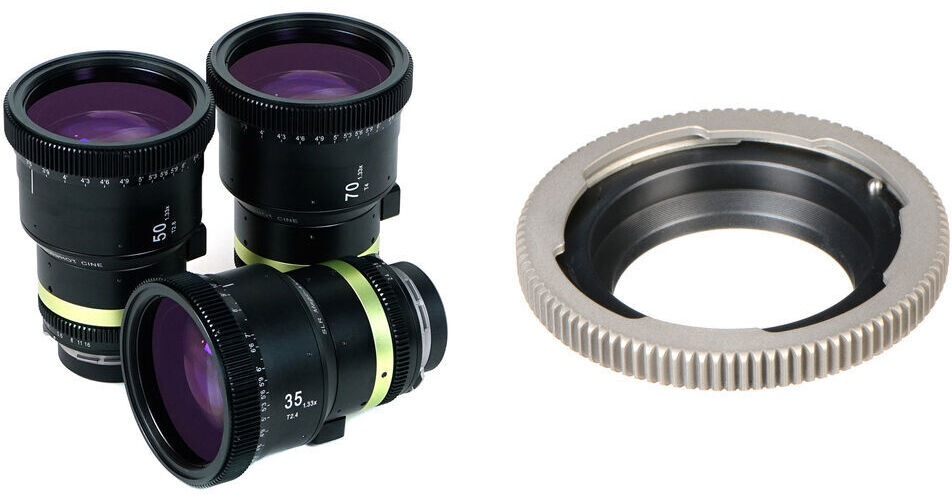 SLR Magic 1.33x Anamorphot-CINE Lens Set and EF-Mount Adapter