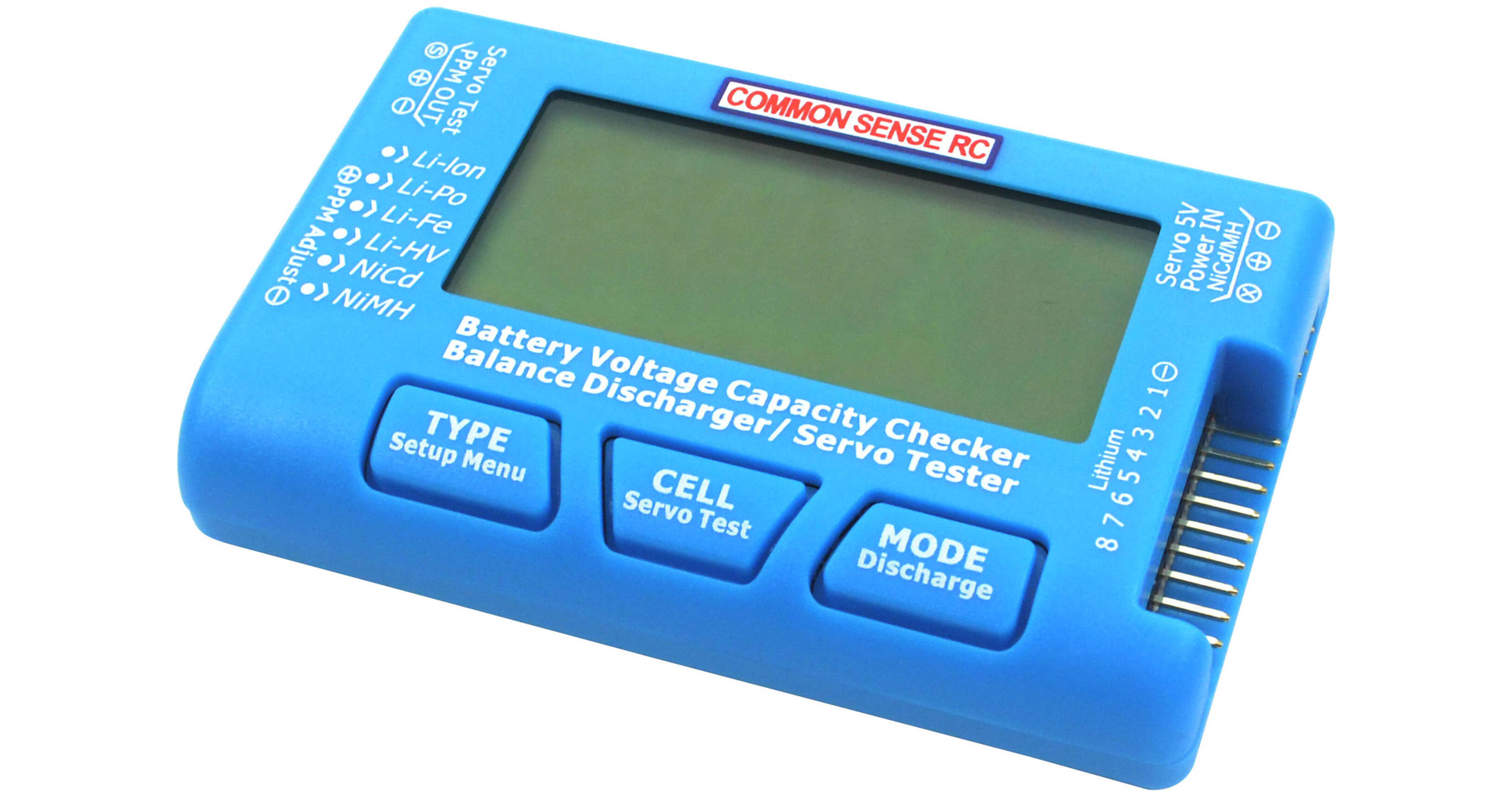 Common Sense RC Cell Spy 8 Voltage Checker for Select CELLSPY8