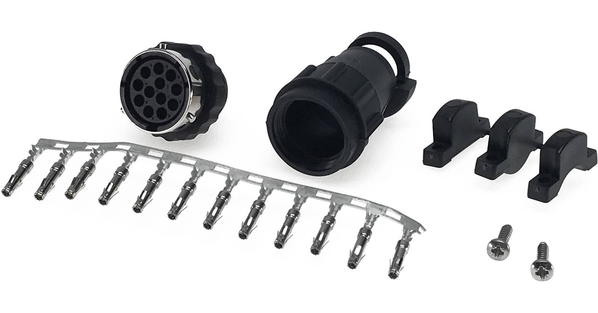 Kino Flo X12-25 Female Connector Assembly PRT-LXF12 B&H Photo