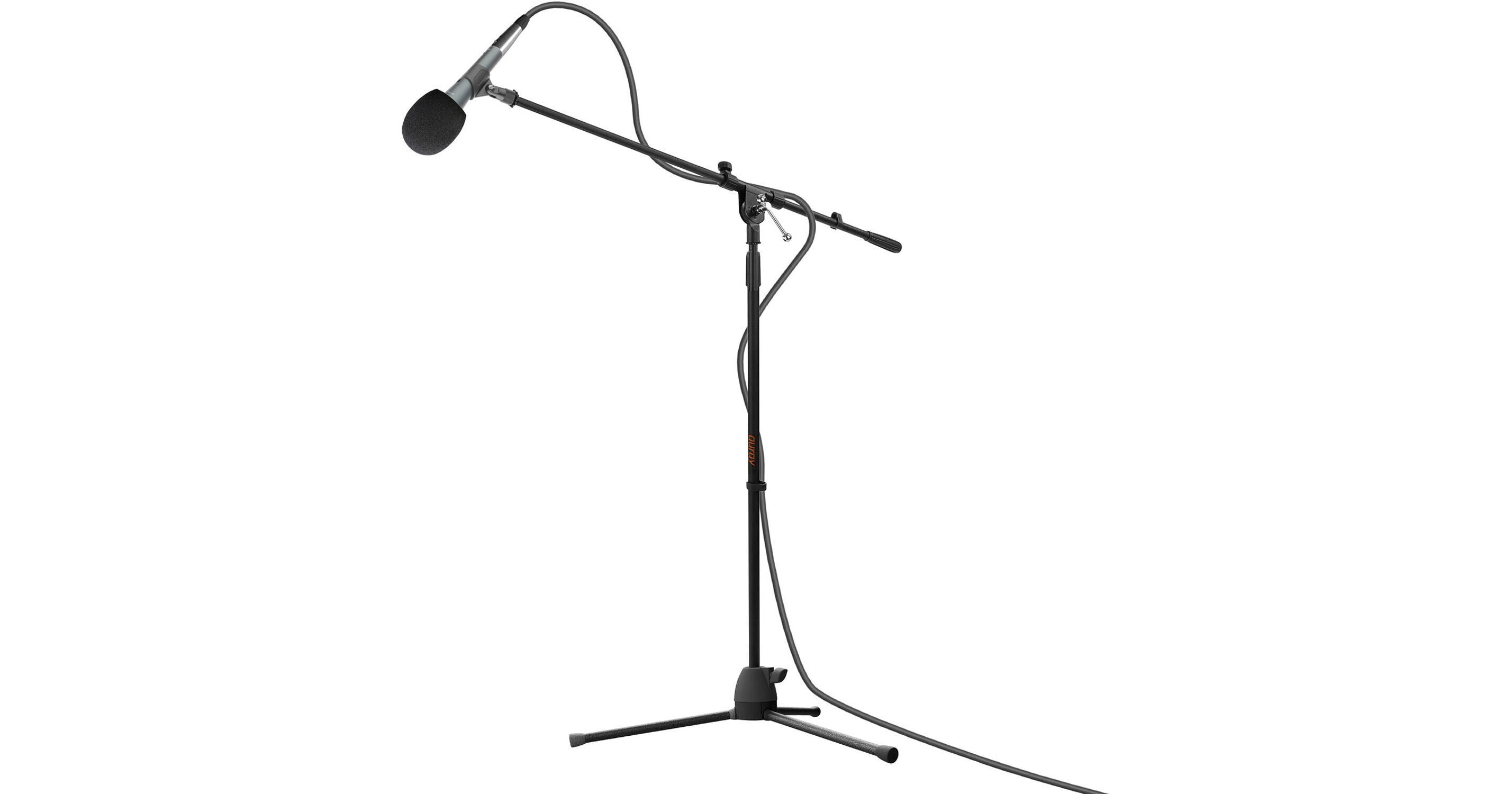 Polsen HDM-16-S Handheld Dynamic Mic with Stand and Windscreen