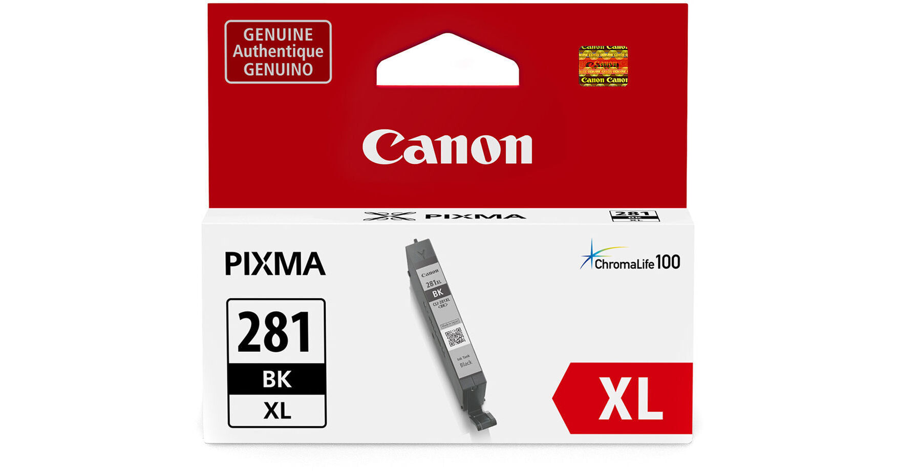 Canon CLI-281 XL Black Ink Tank (8.3mL) 2037C001 B&H Photo Video