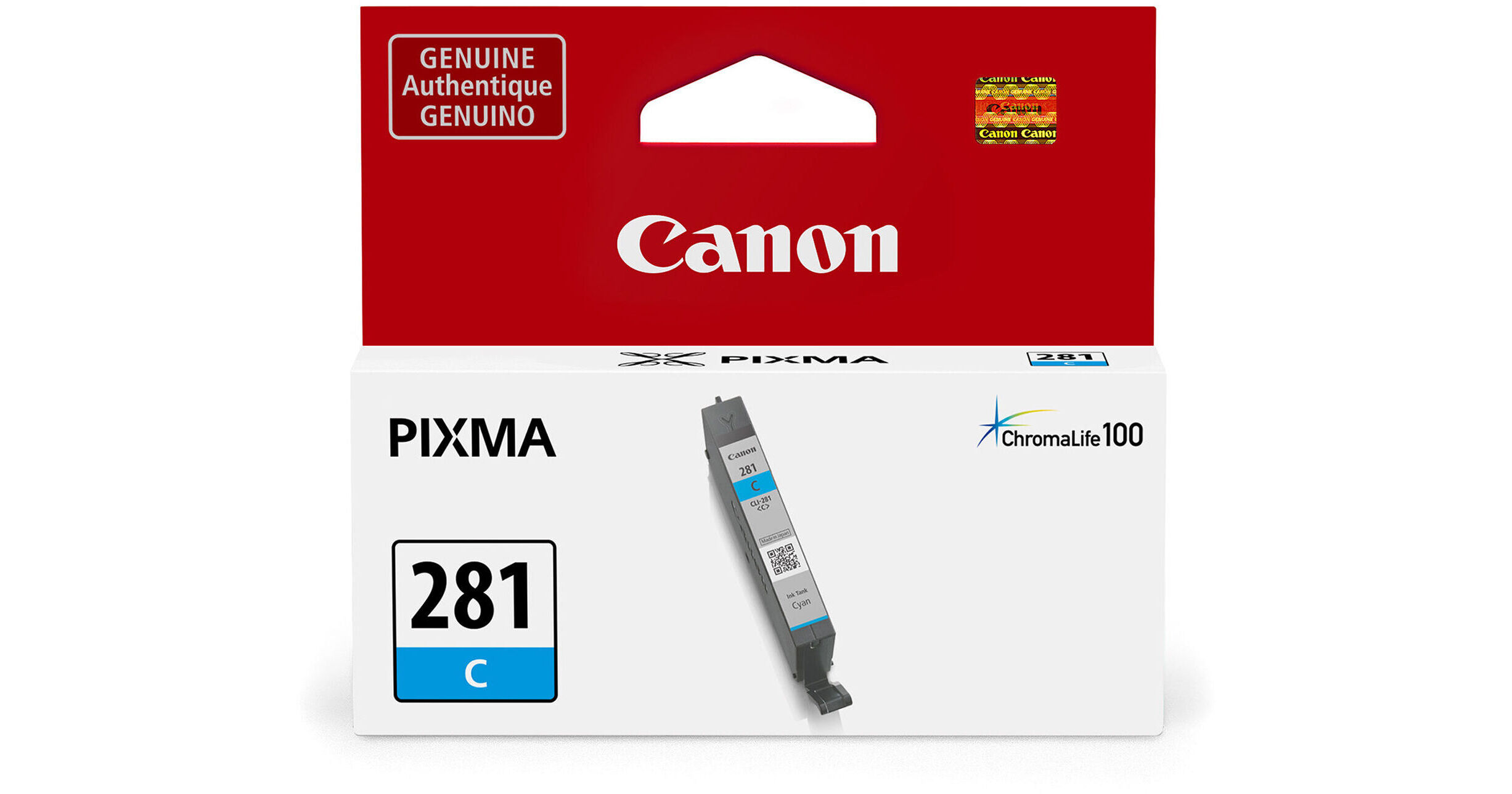 Canon CLI-281 Cyan Ink Tank (5.6mL) 2088C001 B&H Photo Video
