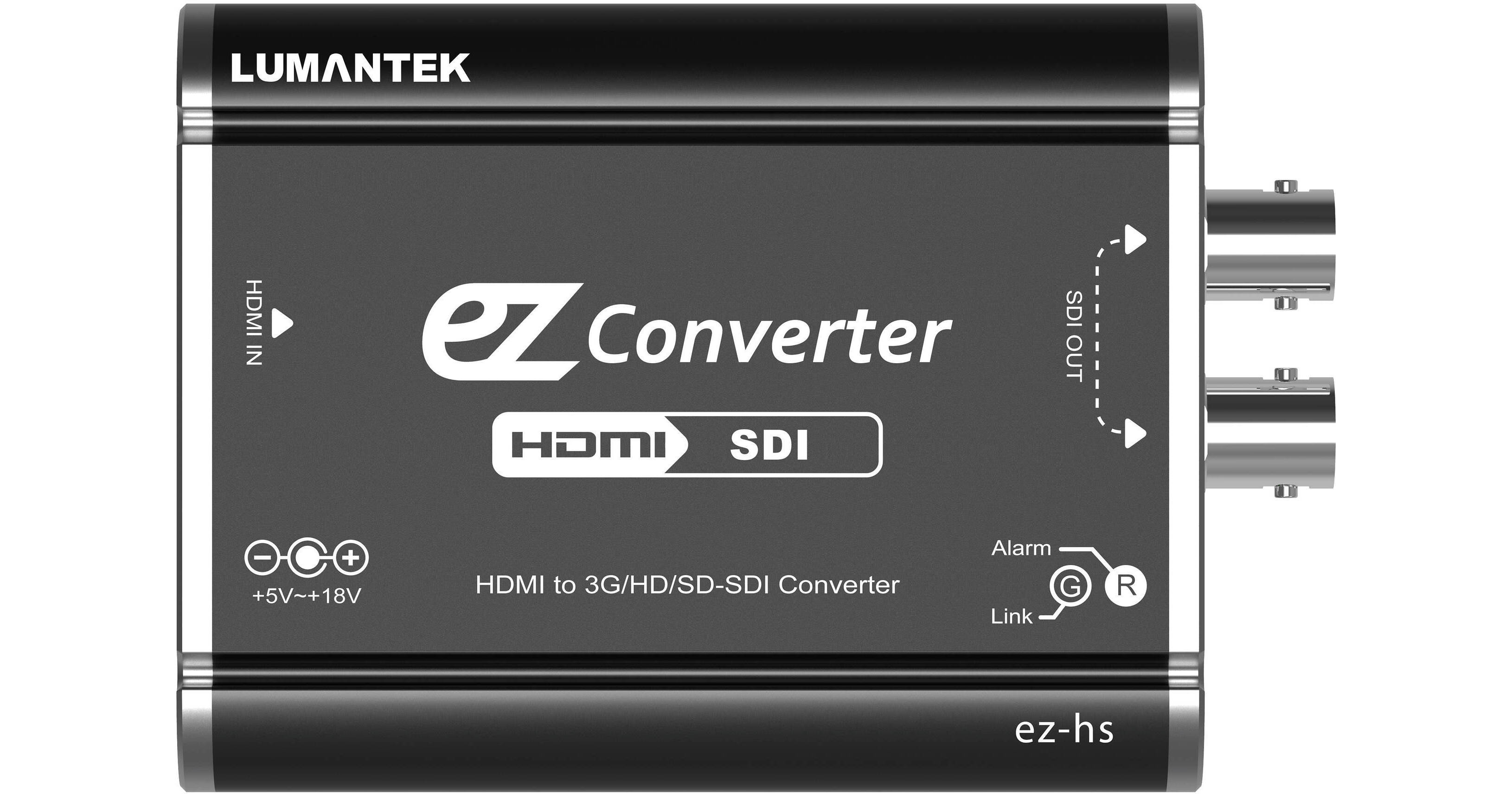 Lumantek HDMI to SDI EZ-Converter EZ-CONVERTER HS B&H Photo Video