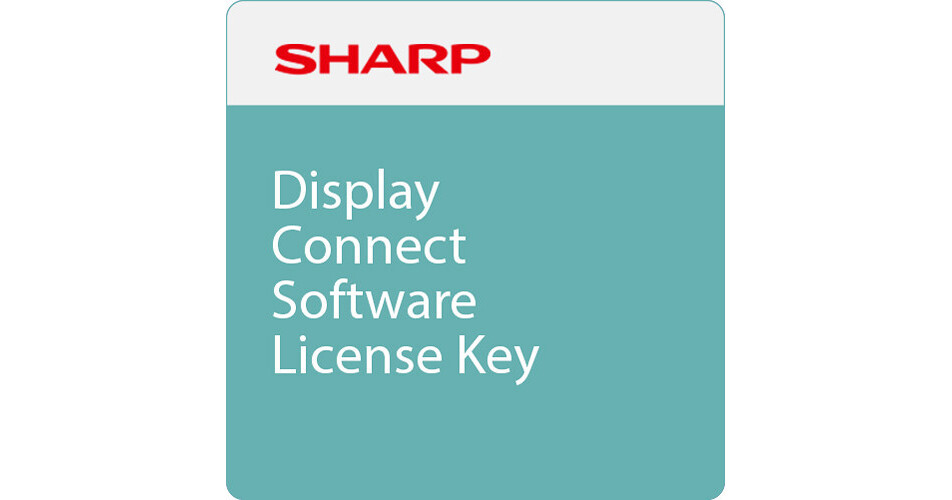 Sharp Display Connect Software License Key for Chrome PN-SL2C