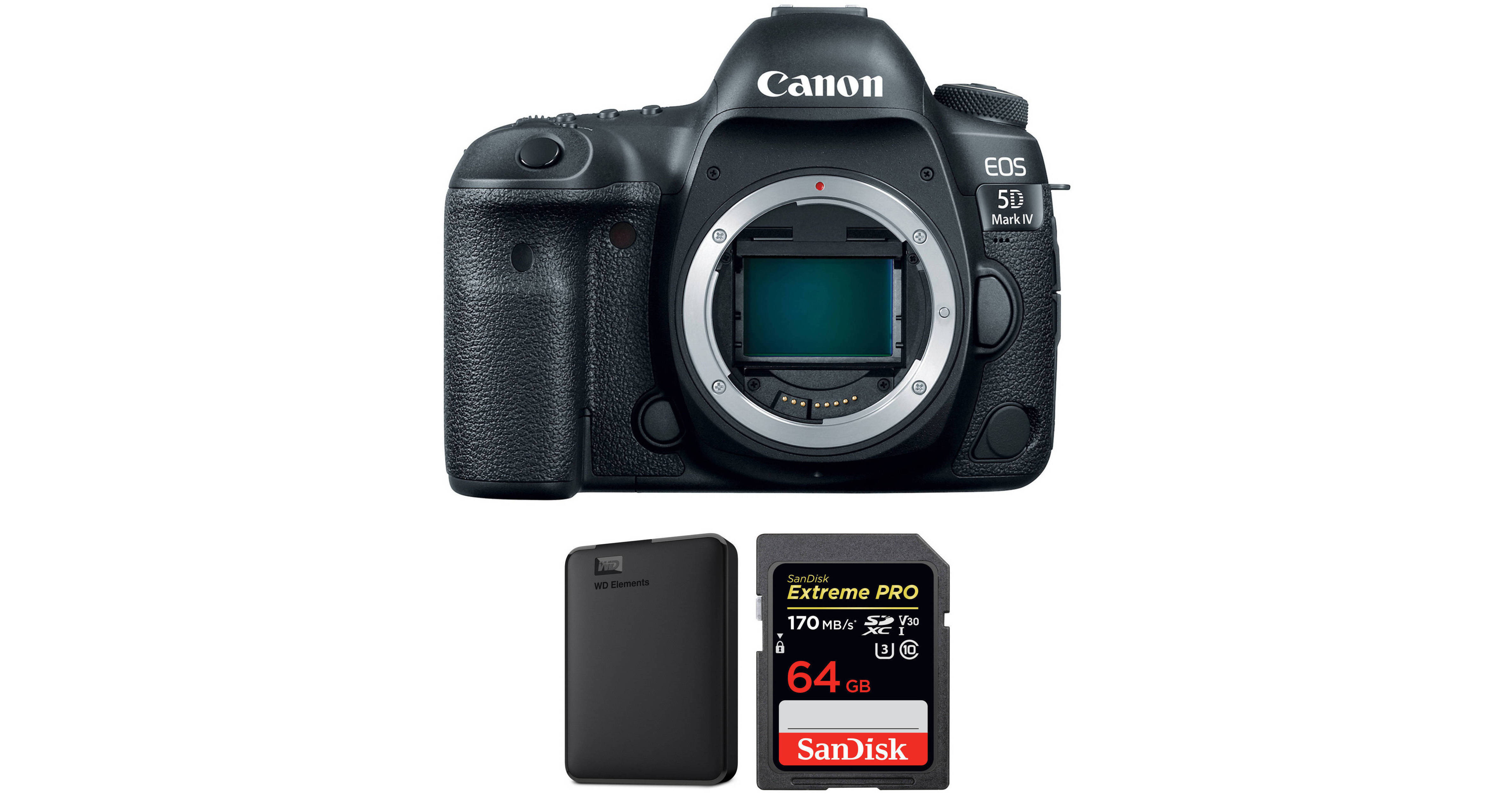 Canon EOS 5D Mark IV DSLR Camera Body With Canon Log And Storage canon-eos-5d-mark-iv-dslr-camera-body-with-canon-log-and-storage