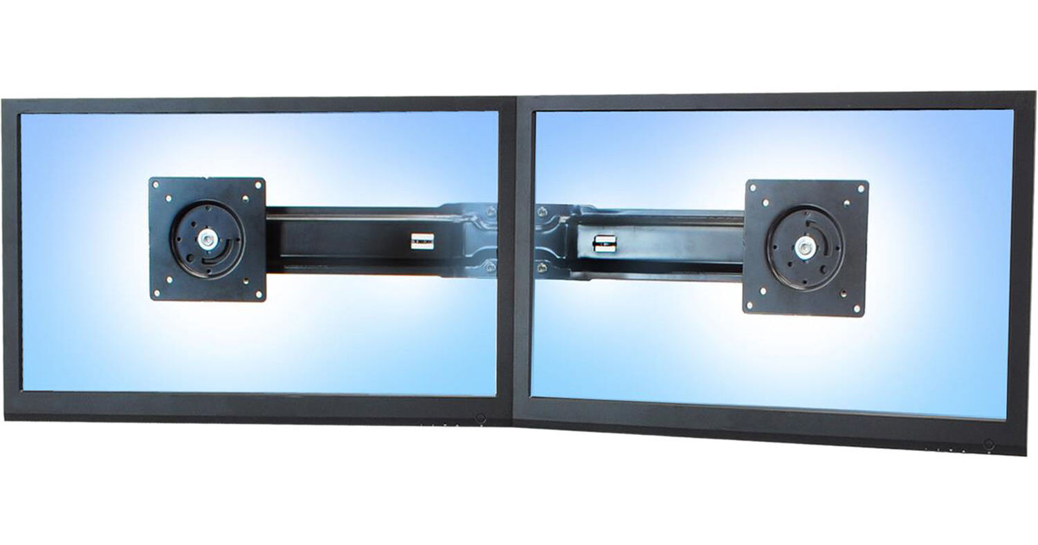 Ergotron Dual Monitor & Handle Kit 97-783 B&H Photo Video
