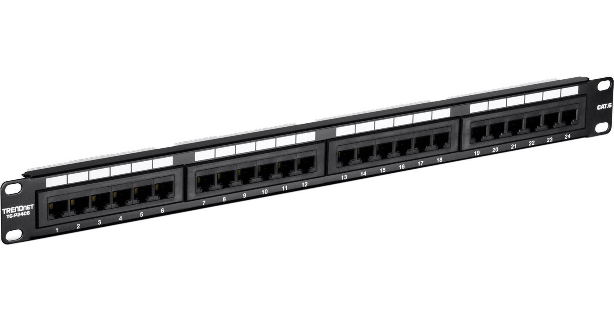 TRENDnet 24-Port Cat 6 Unshielded Patch Panel TC-P24C6 B&H Photo