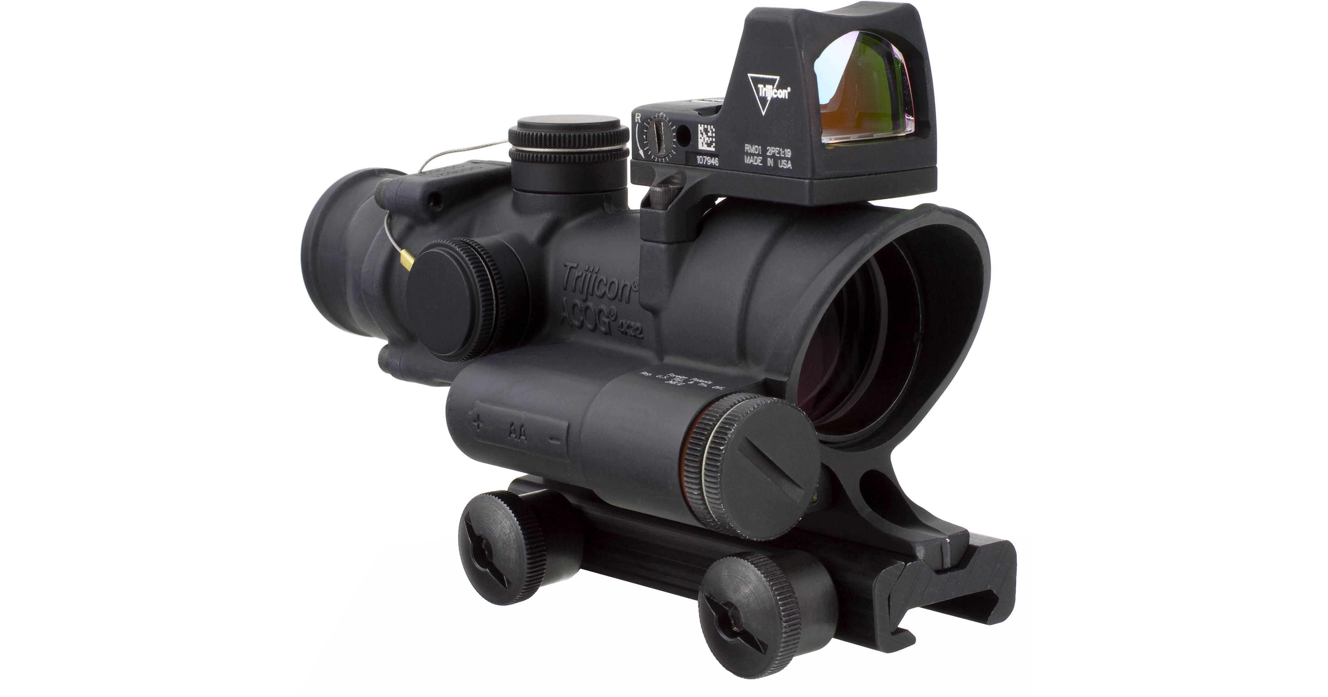 Trijicon 4x32 ACOG LED Illuminated Scope and 3.25 TA02-C-100558
