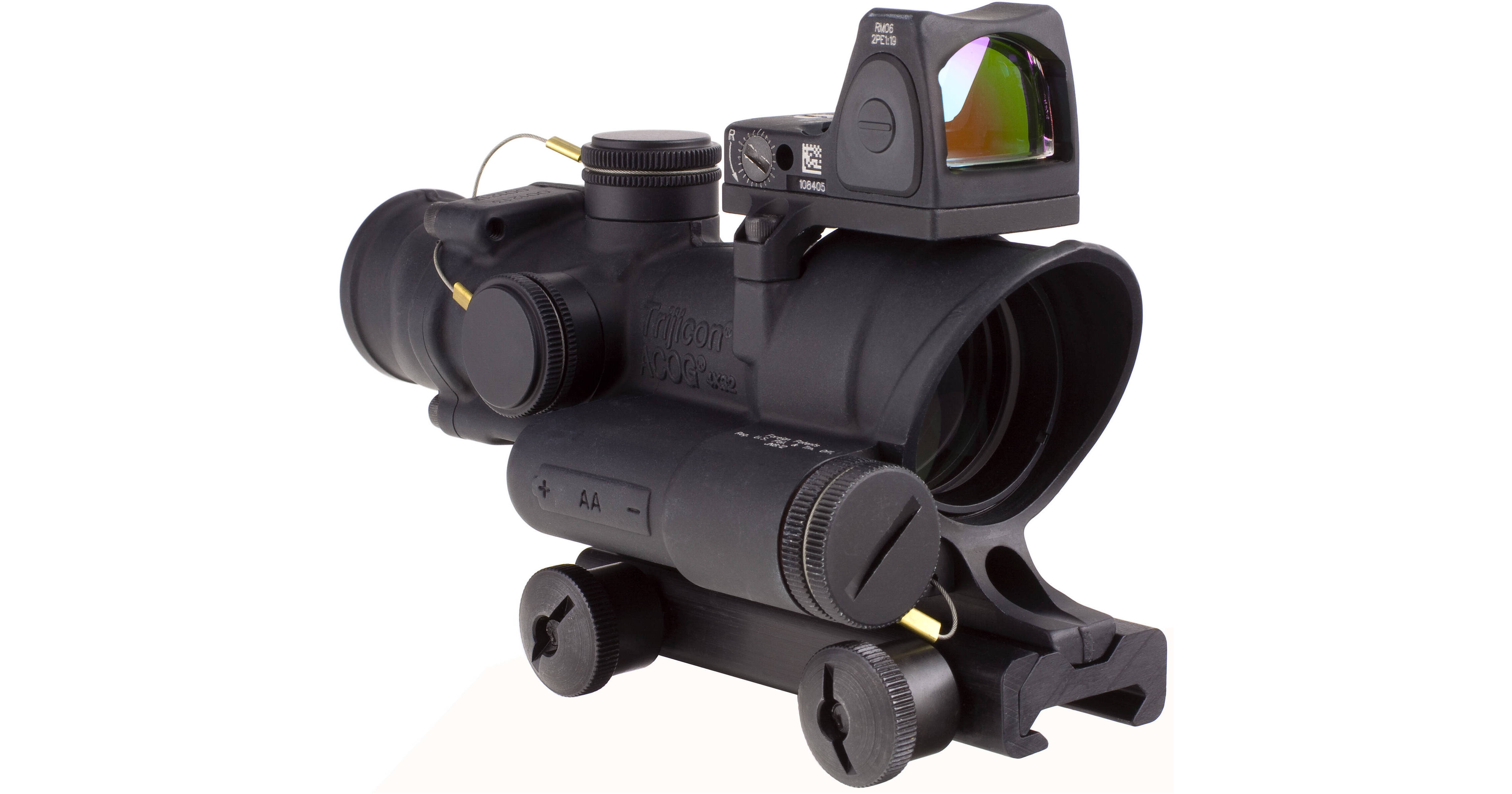 Trijicon 4x32 ACOG LED Illuminated Scope and 3.25 TA02-C-100564