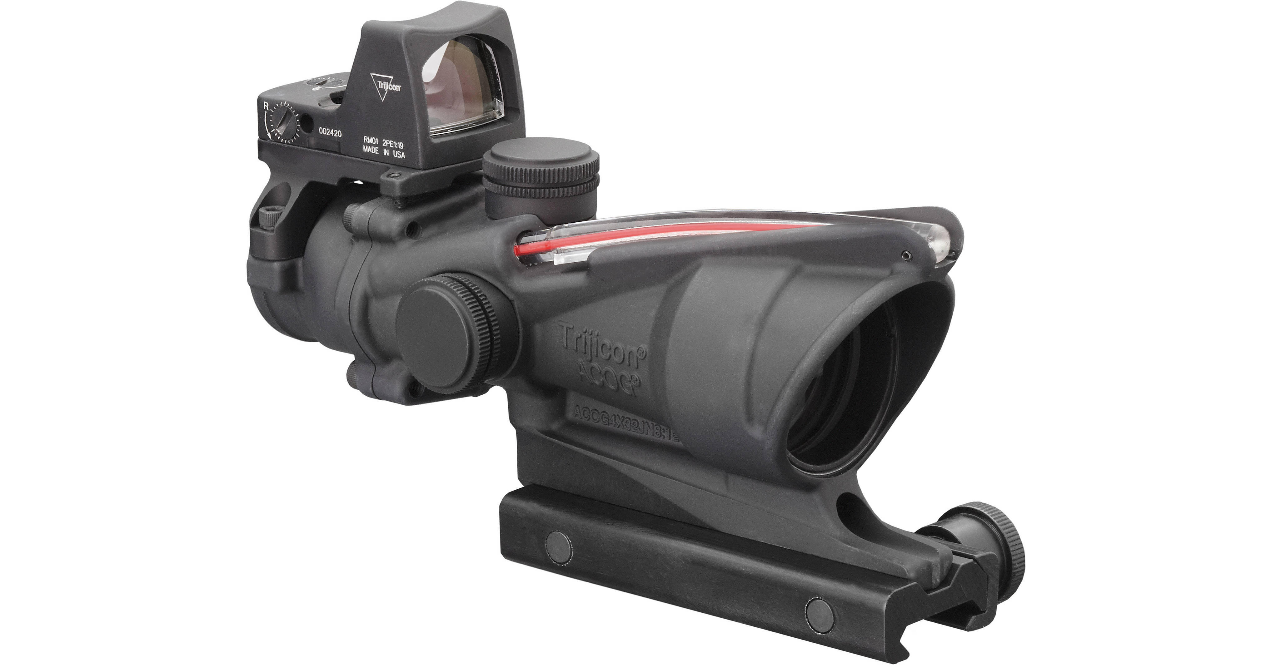 Trijicon 4x32 ACOG Dual Illuminated Riflescope and TA31-D-100549