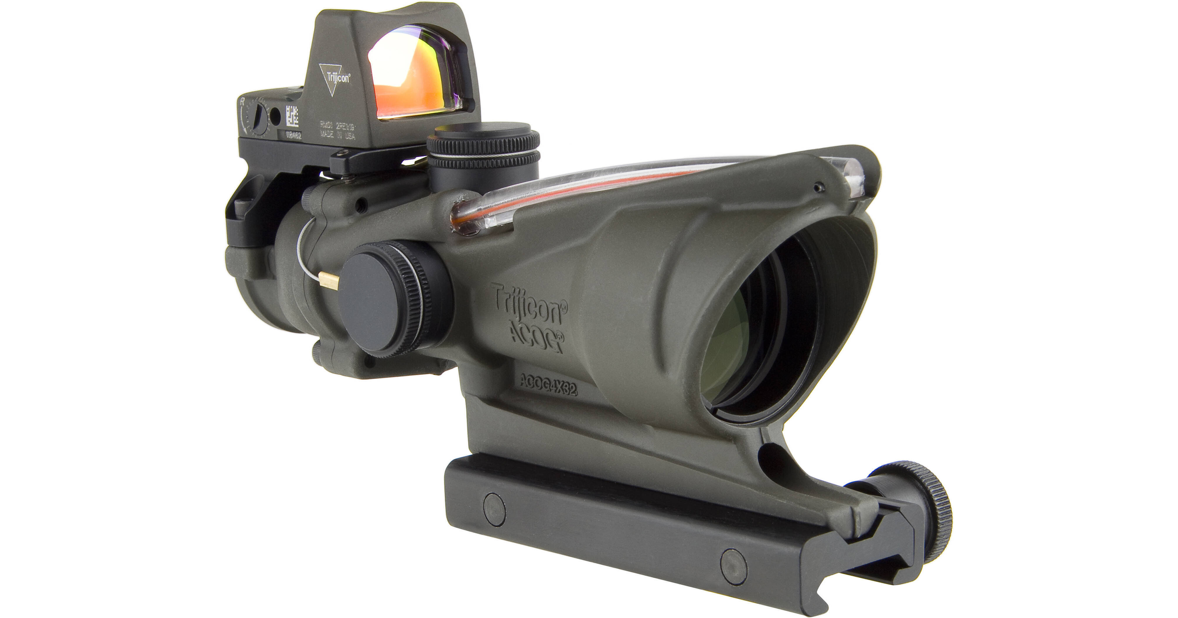 Trijicon 4x32 ACOG Dual Illuminated Riflescope and TA31-D-100569