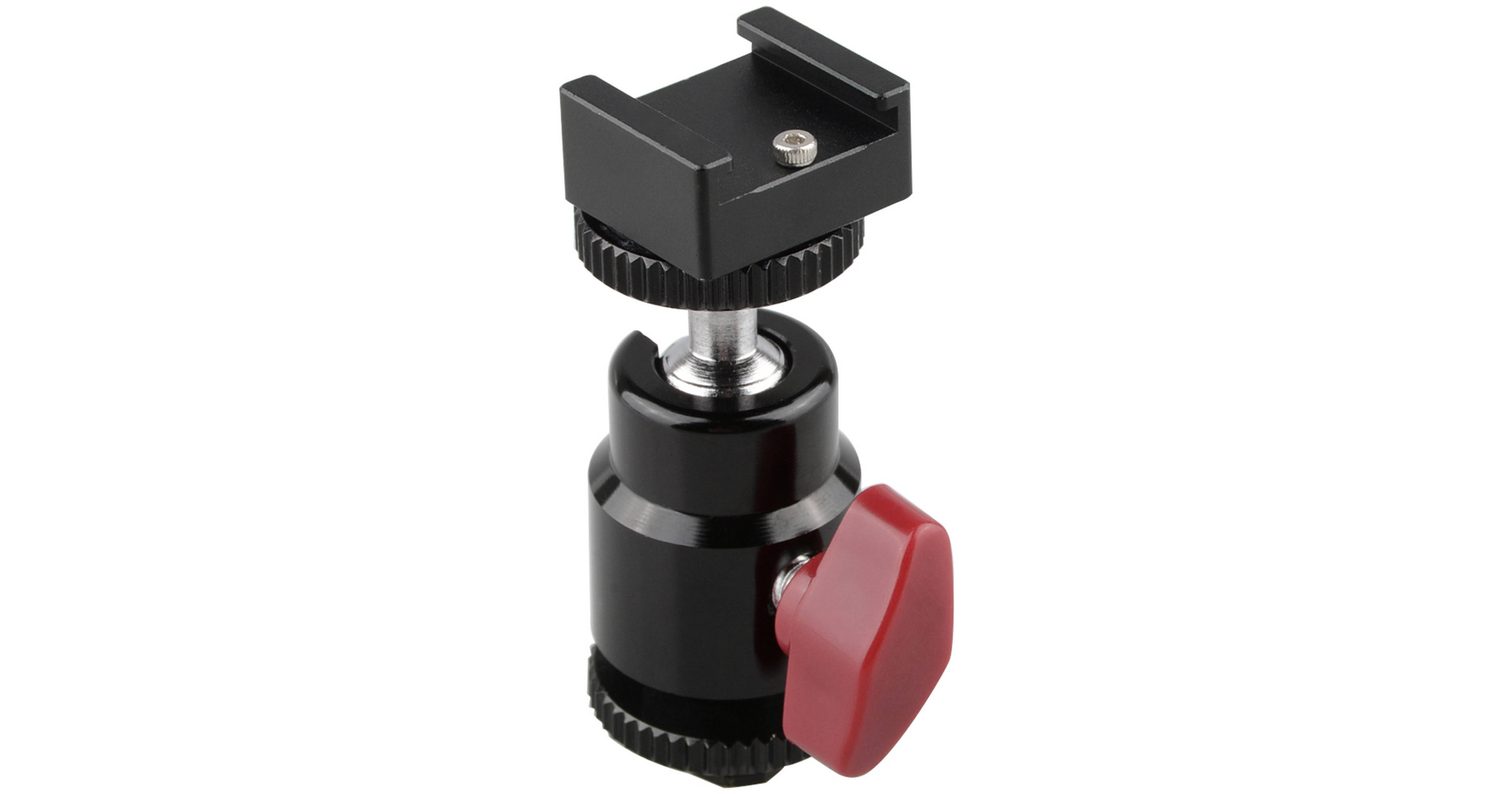 CAMVATE C1488 Mini Ball Head with Cold Shoe and Bottom Shoe