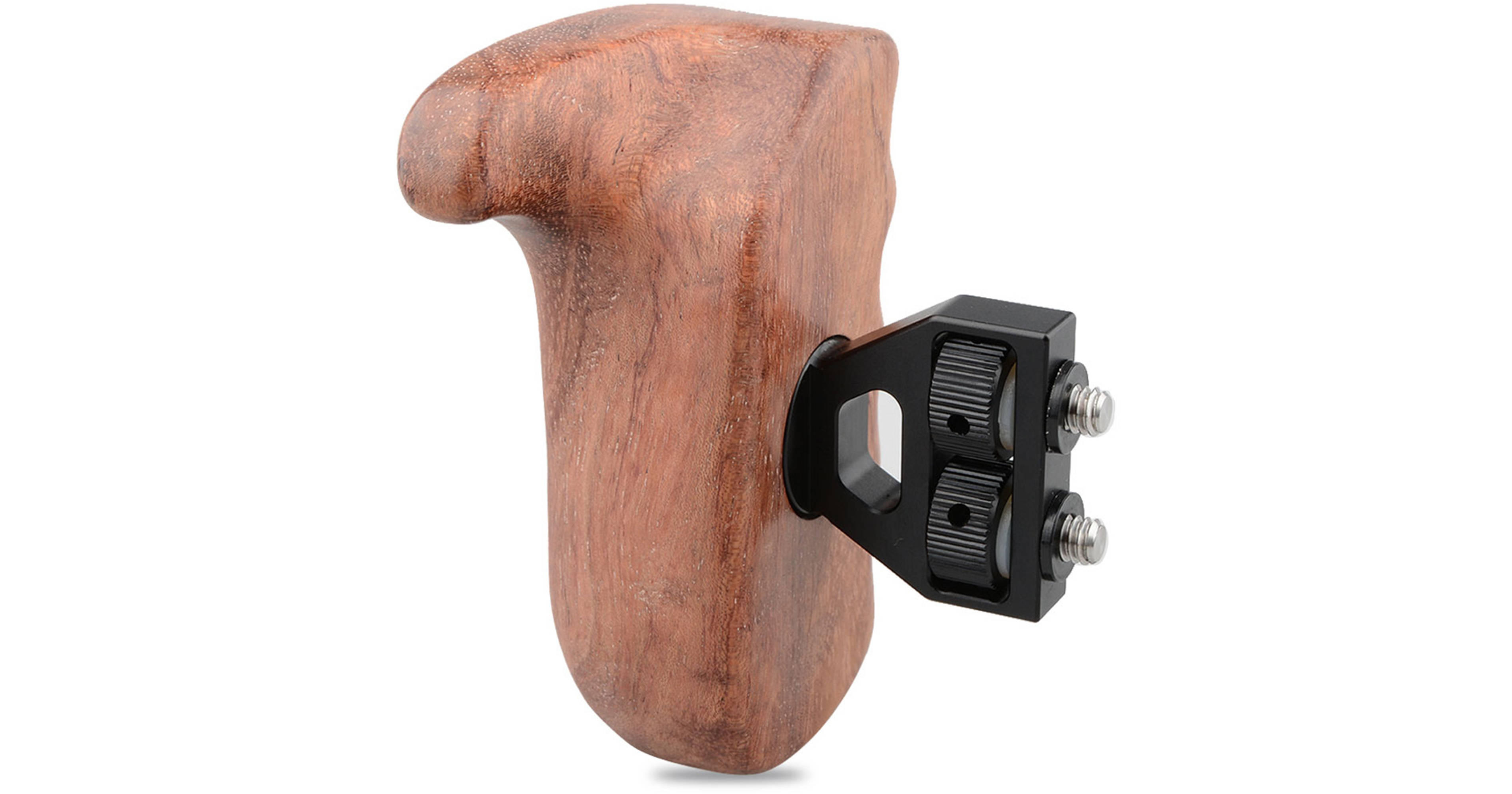 CAMVATE Wooden Handgrip for DSLR Camera Cage (Left Hand) C1602