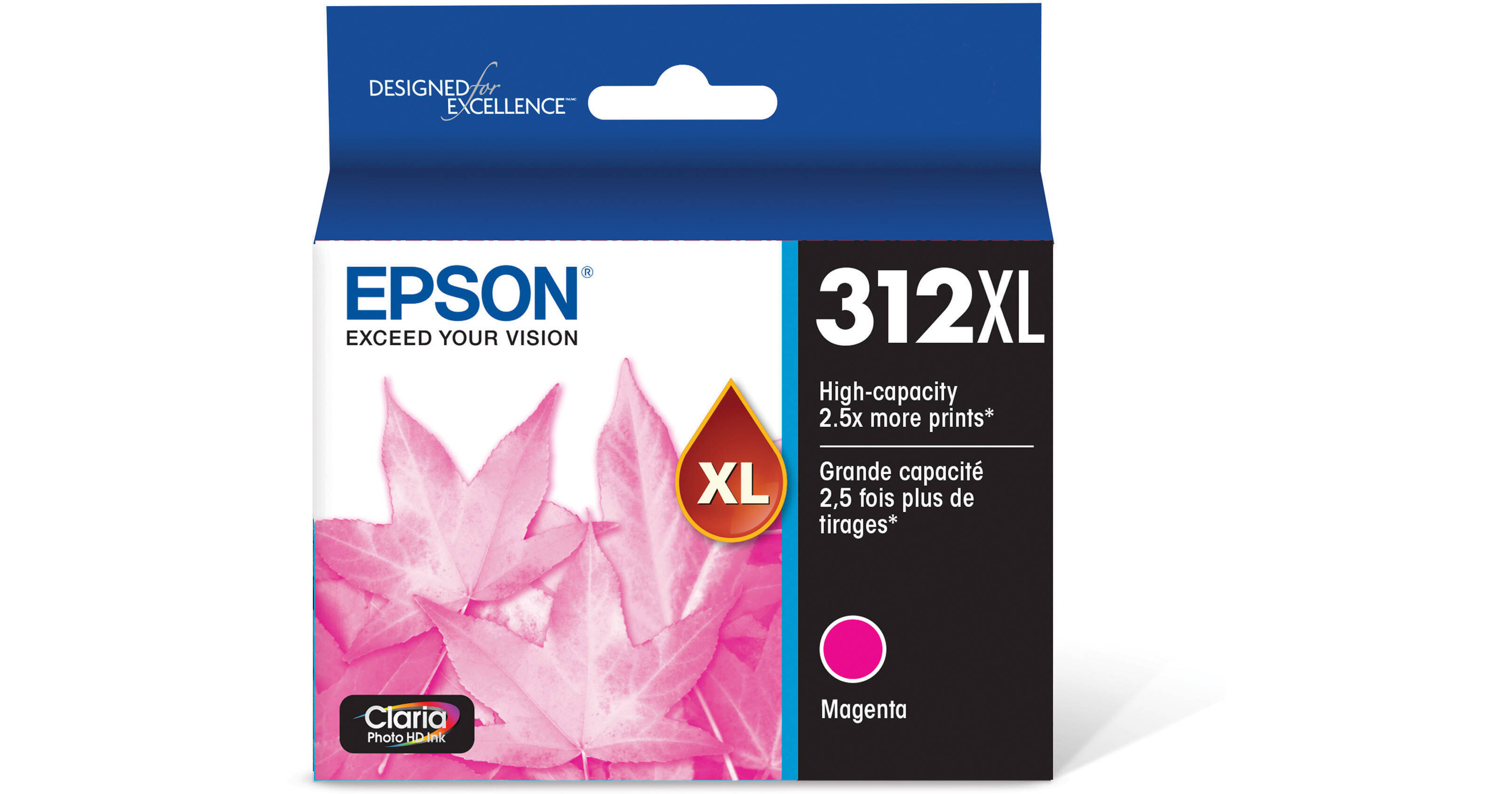 Epson T312XL Magenta Claria Photo HD Ink Cartridge T312XL320-S