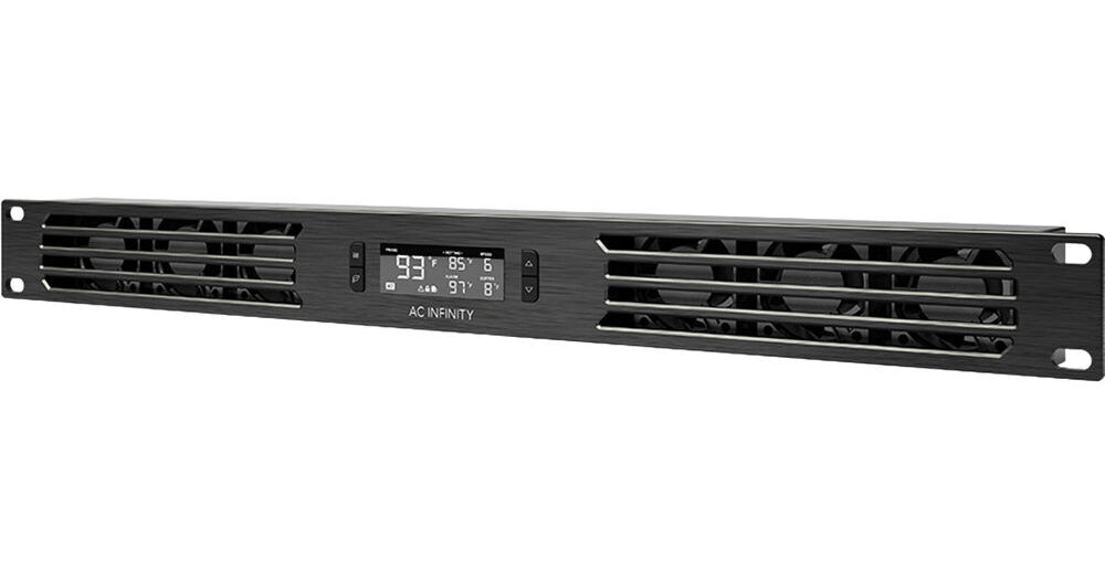 AC Infinity CLOUDPLATE T1 Quiet Rack Cooling Fan System AI-CPT1