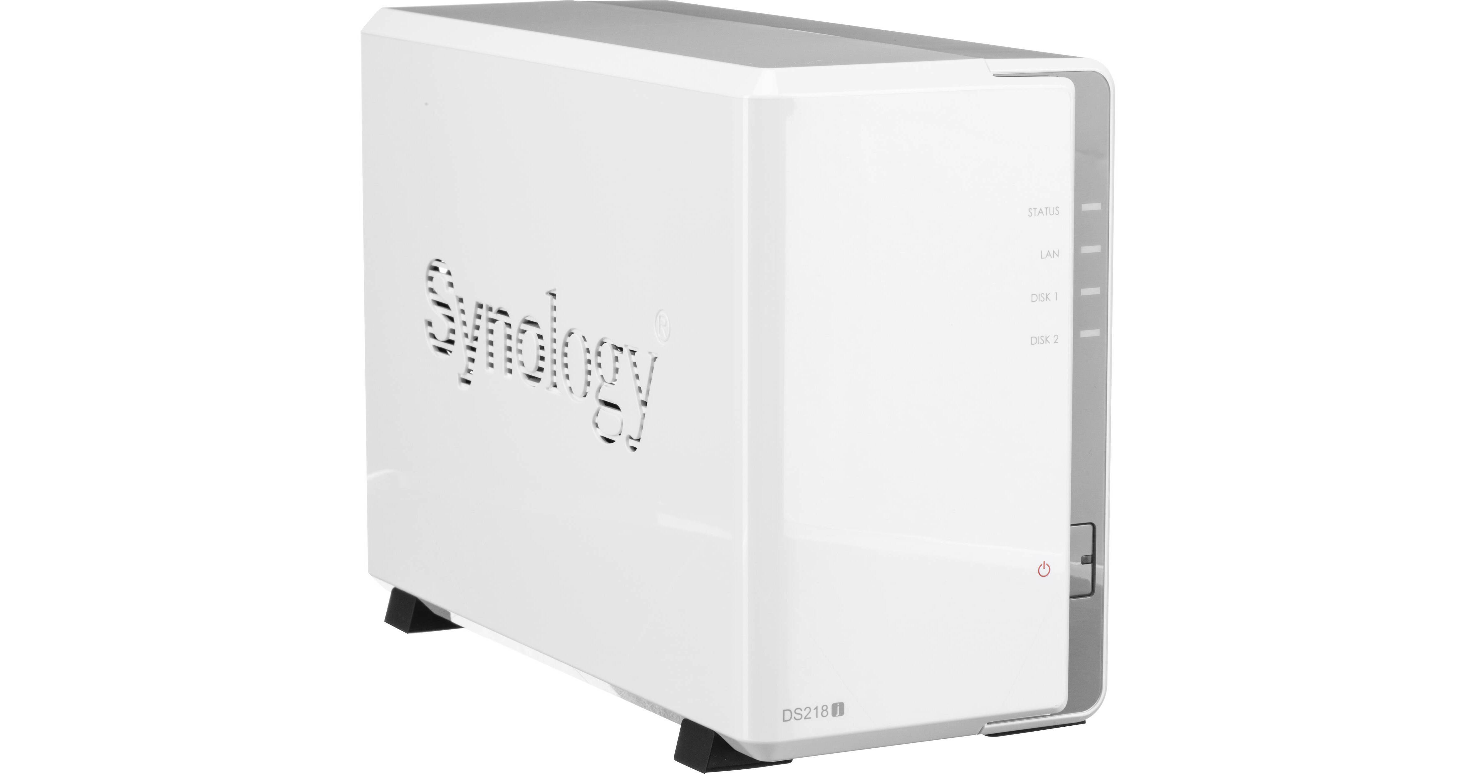 Synology DiskStation DS218j 2-Bay NAS Enclosure DS218J B&H Photo