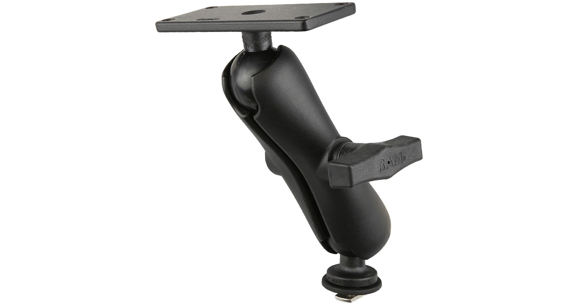 RAM MOUNTS 2 x 4" Base with 1.5" Standard RAM-202-24-354-TRA1U