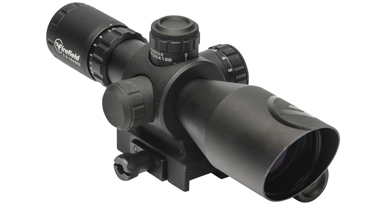 Firefield 2.5-10x40 Barrage Riflescope with Green Laser FF13066