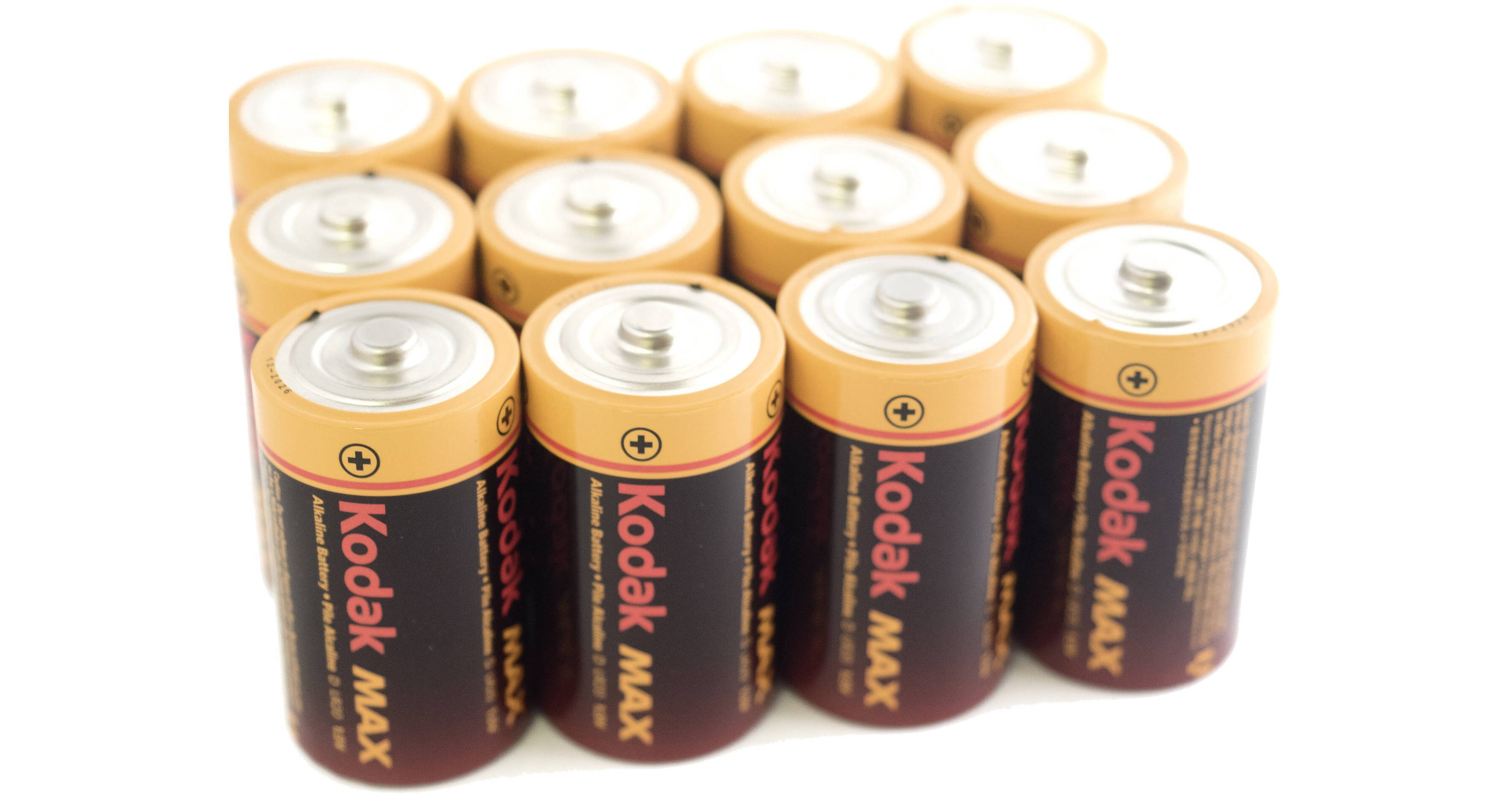 Kodak Max Alkaline D Battery (12-Pack) 30126954-12 B&H Photo