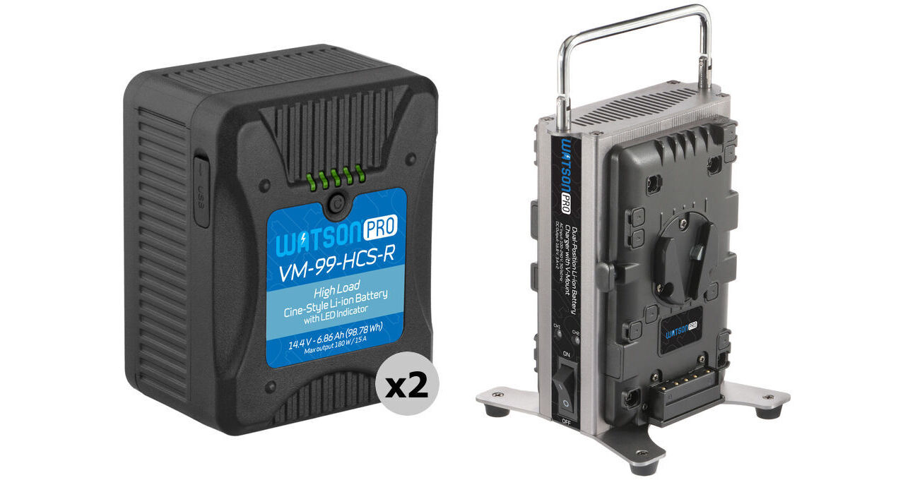 Watson Watson Pro Cine High-Load V-Mount Battery Kit with