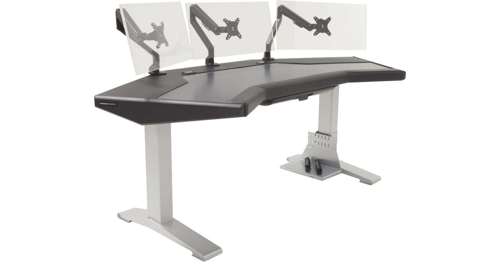 Argosy Halo.G Standard Ultimate XM Desk with Three HALO-G-XM-B
