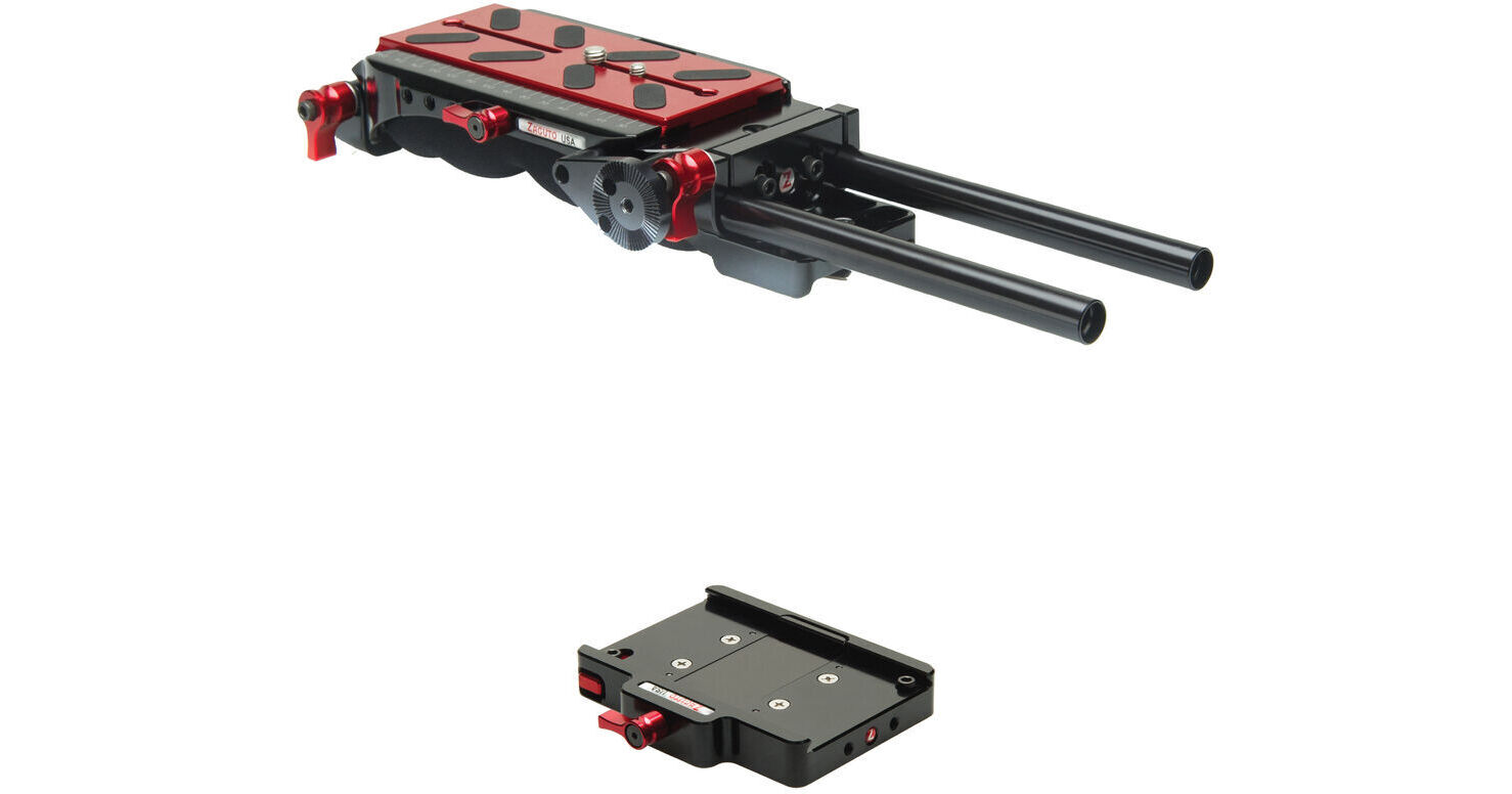 Zacuto VCT Pro Baseplate, VCT Tripod Plate & Tripod Z-HP-VCTB