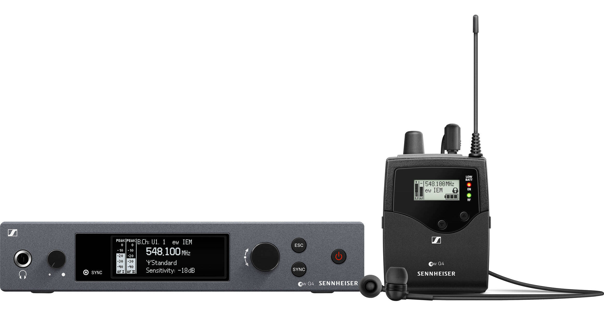 Sennheiser ew IEM G4 Wireless Monitor System EW IEM G4-A1 B&H