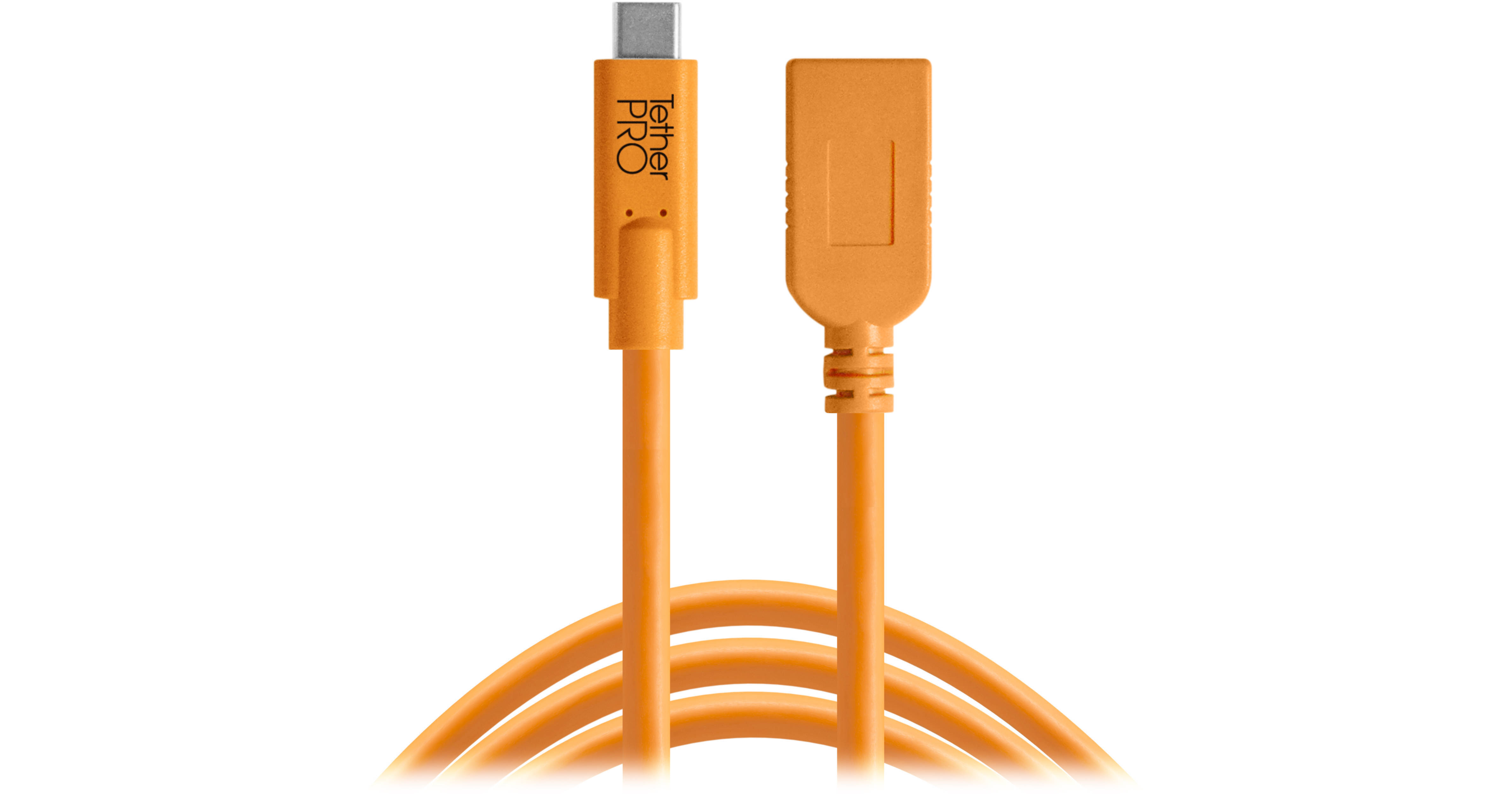 Tether Tools TetherPro USB Type-C to USB Type-A CUCA415-ORG B&H