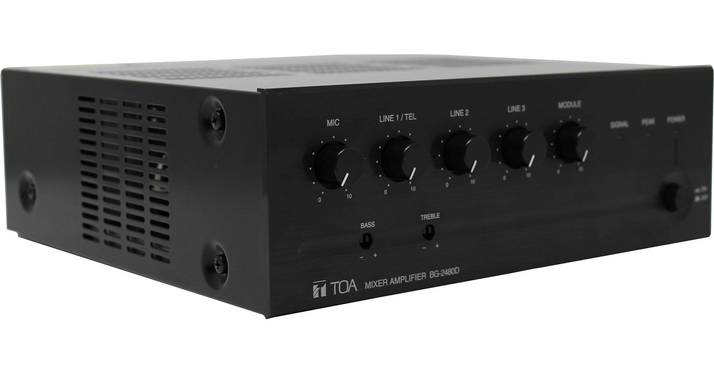 Toa Electronics BG-2480D 480W Mixer Amplifier BG-2480D-AM B&H