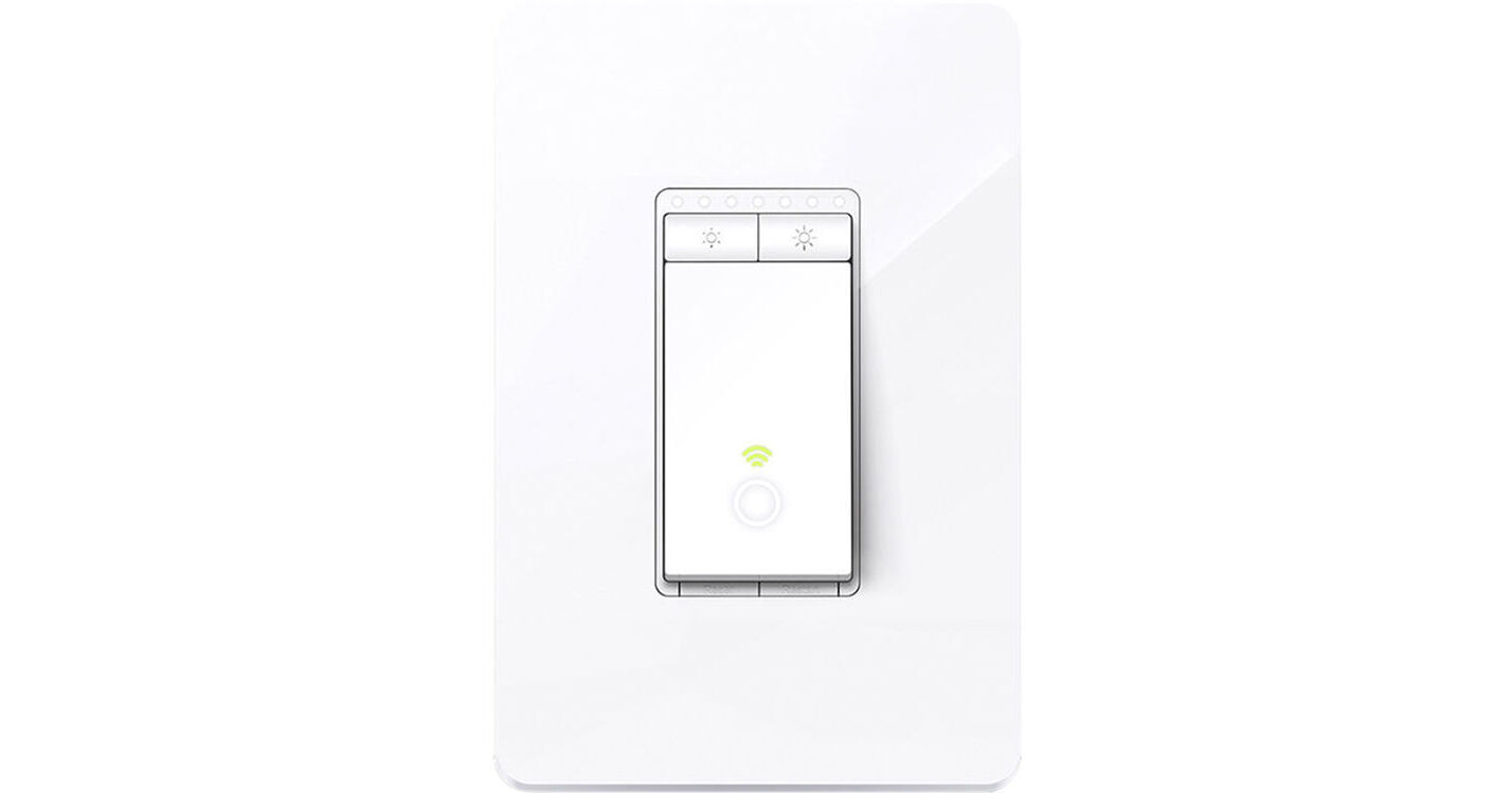 TP-Link HS220 Smart Wi-Fi Light Switch & Dimmer (White) HS220