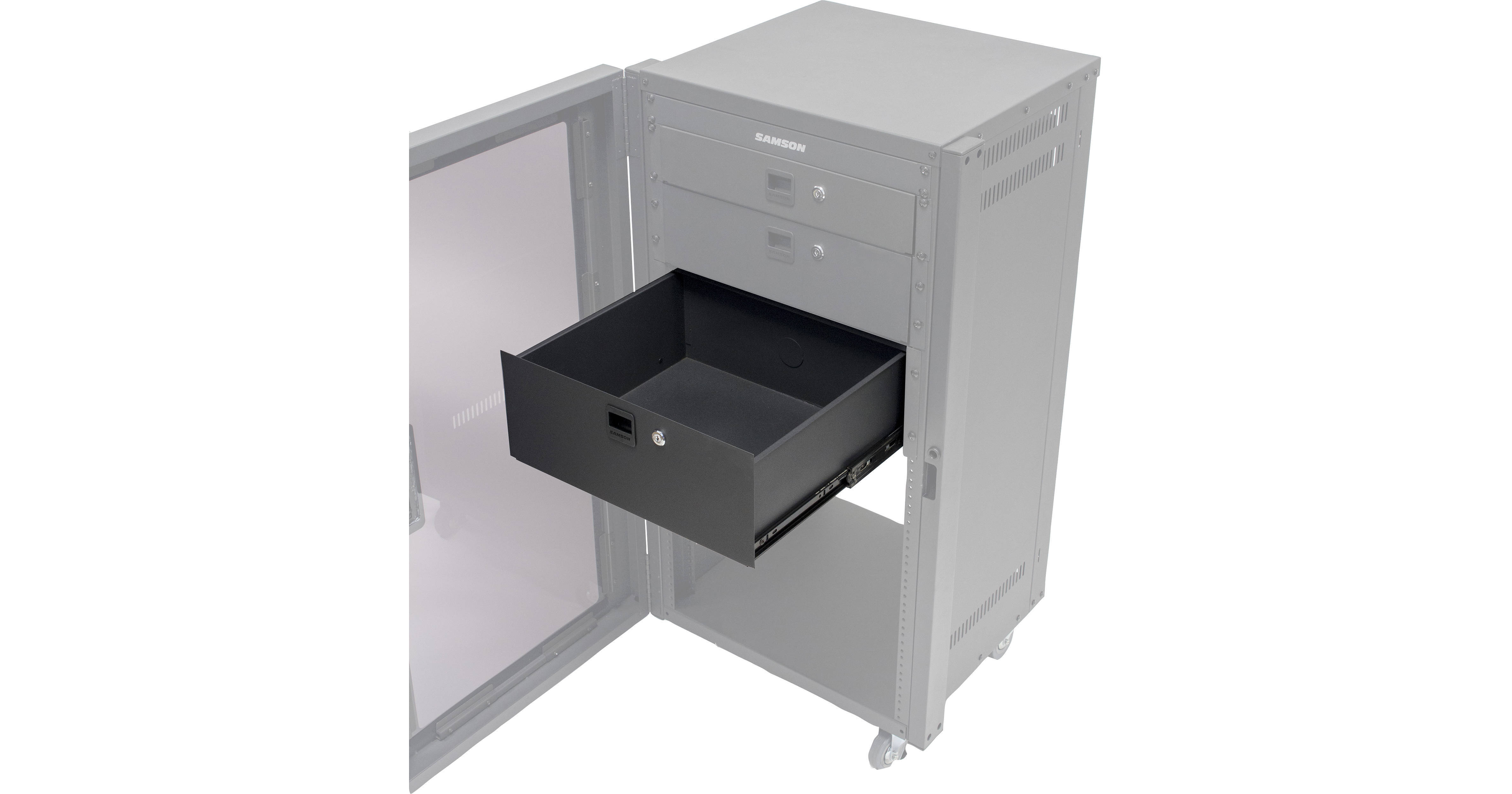 Samson SRK-DR4U Universal Rack Drawer (4 RU) SASRKDR4U B&H Photo