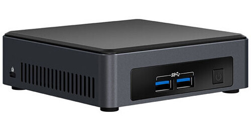 Intel NUC Dawson Canyon i7 Kit (Slim) BLKNUC7I7DNK1E B&H Photo