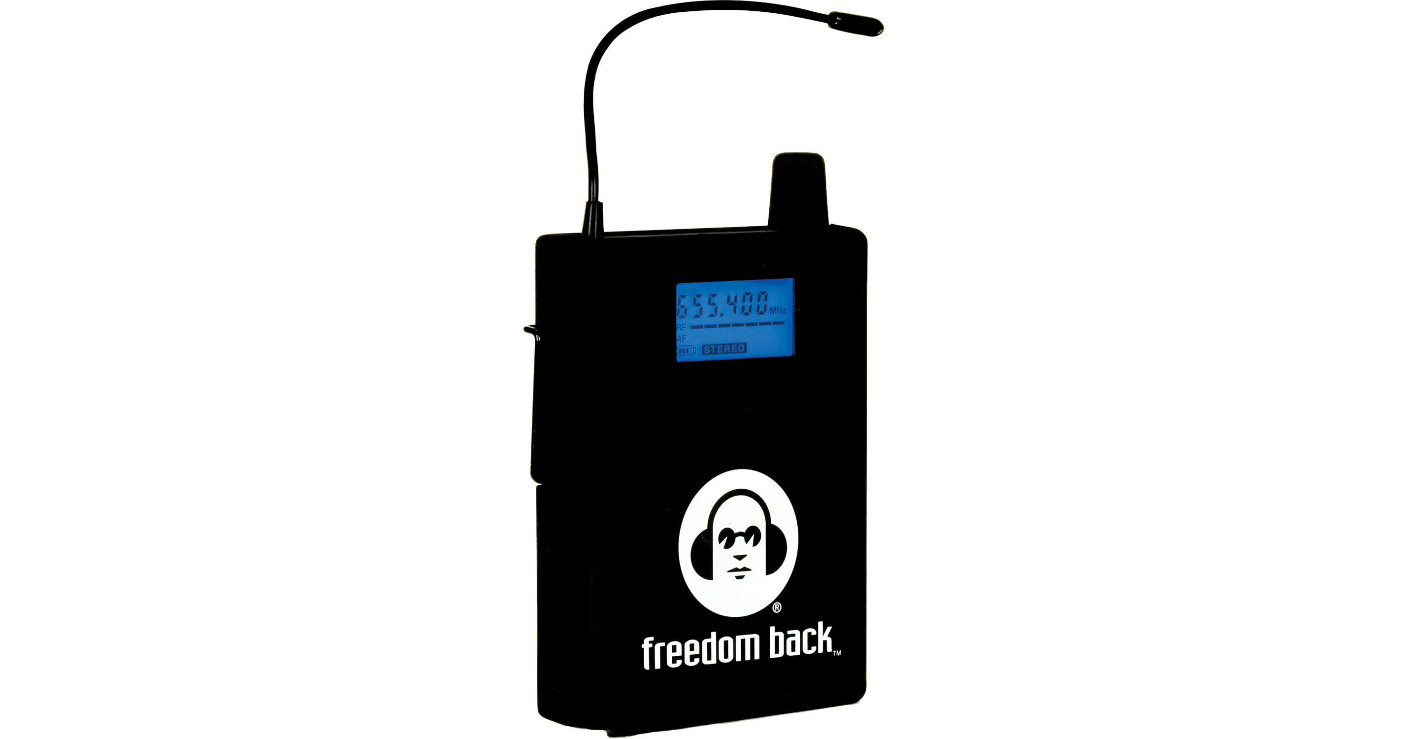 Hear Technologies Freedom Back Receiver UHF Wireless FBRB B&H