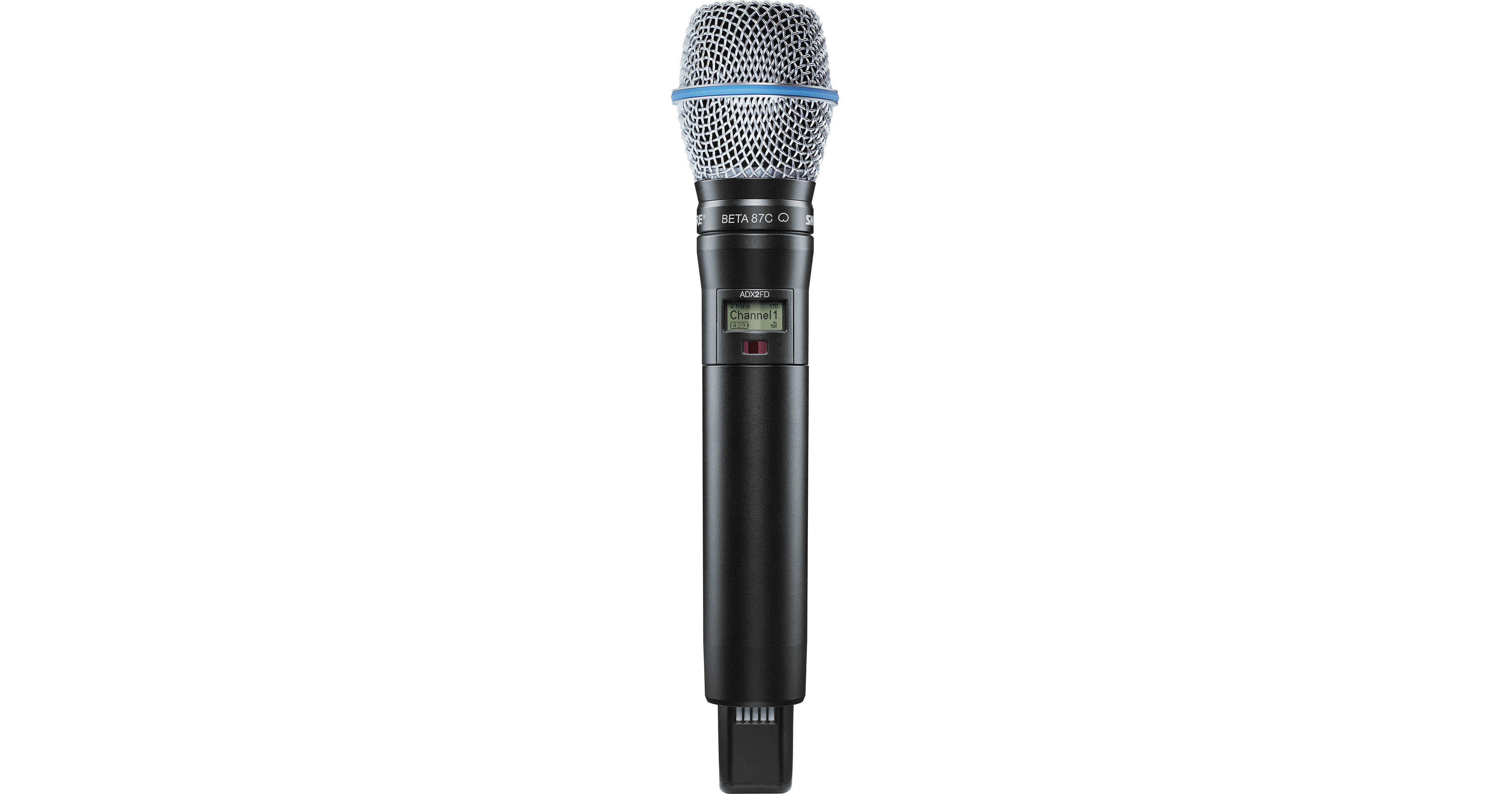 Shure ADX2FD/B87C Digital Handheld Wireless ADX2FD/B87C-G57 B&H