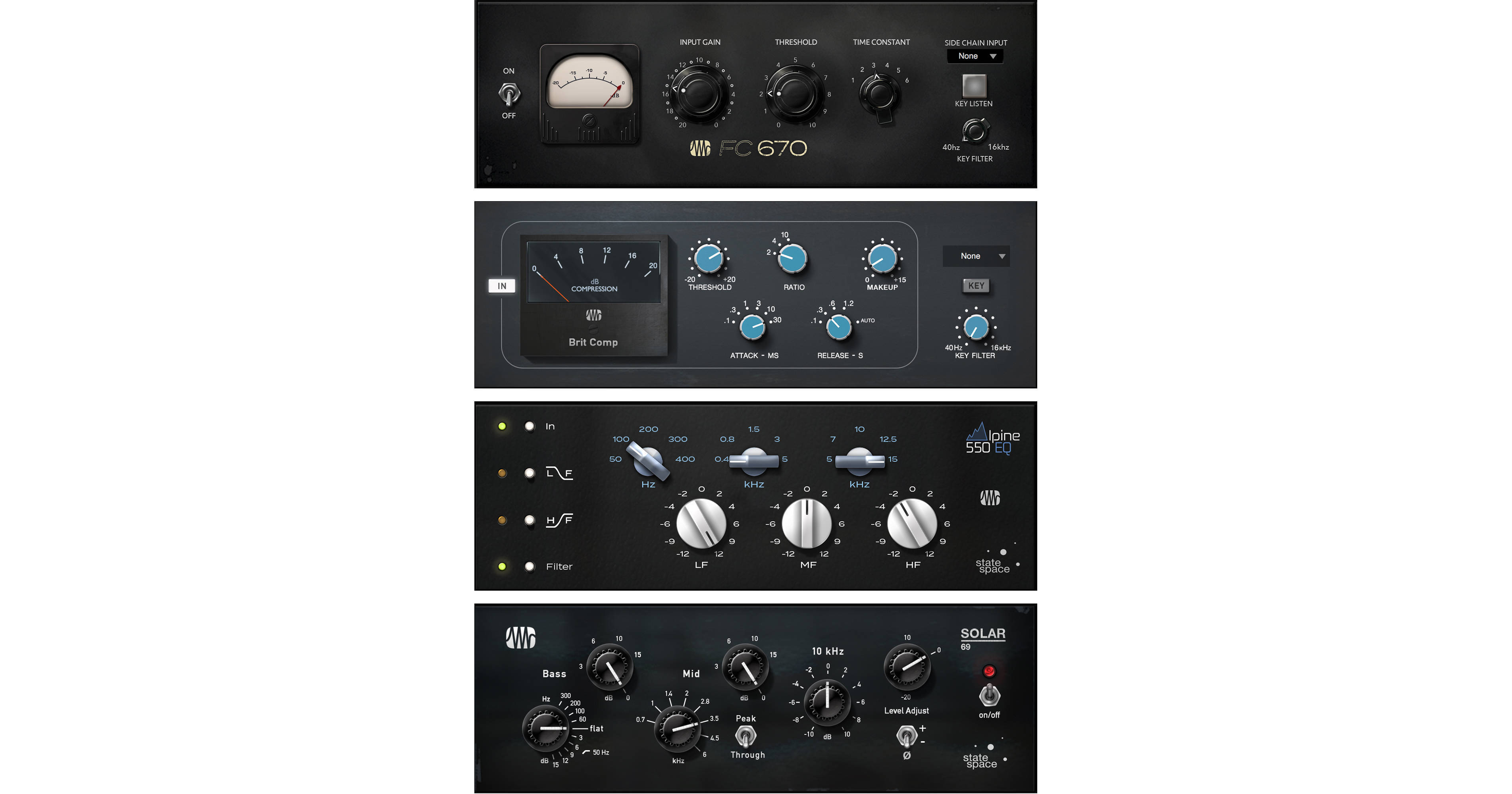 PreSonus Classic Studio Bundle - Fat Channel FAT BUNDLE CLAS B&H