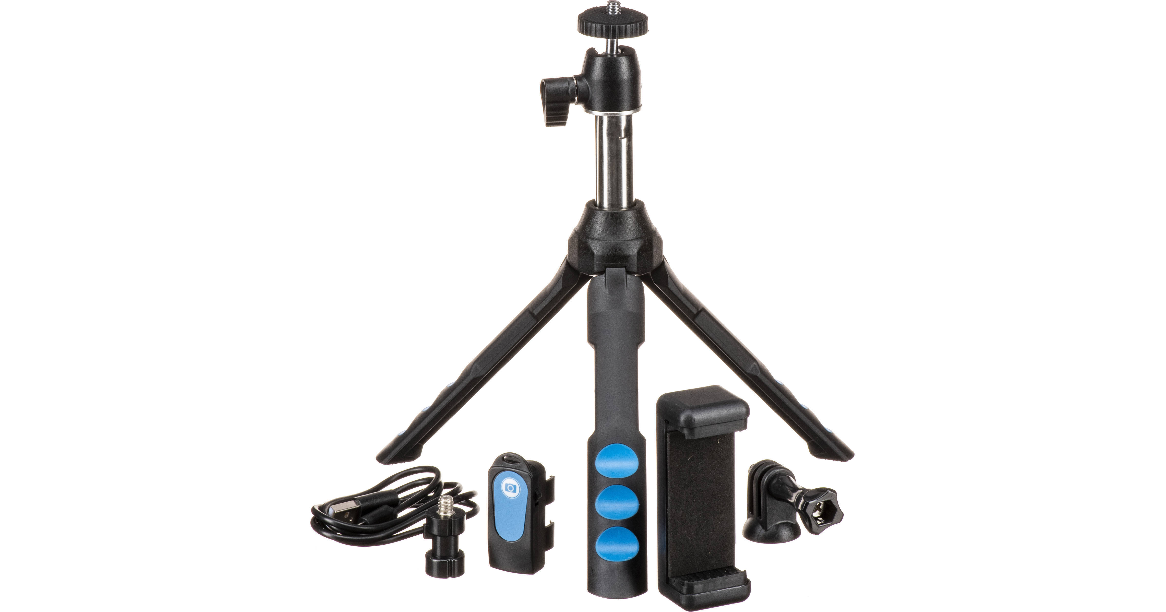 Vidpro MP-15 2-in-1 Mini-Tripod & Selfie Stick MP-15 B&H Photo