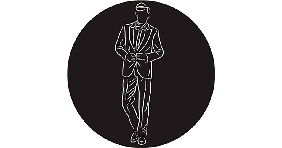 Rosco Groom in Suit B/W Wedding Glass Gobo (A Size) 260828380100