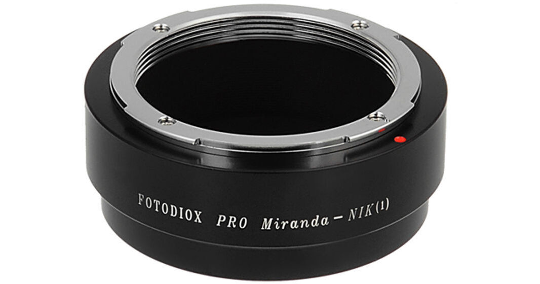 FotodioX Pro Mount Adapter for Miranda Lens to Nik MIR-N1-PRO