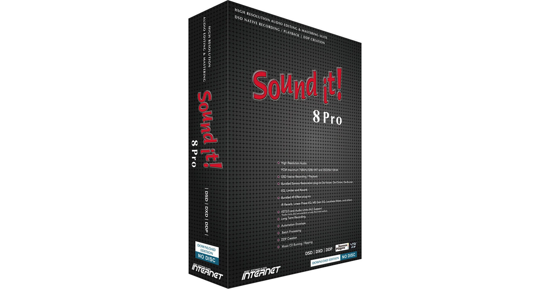 Internet Co. Sound it! 8 Pro Audio Editing and Mastering