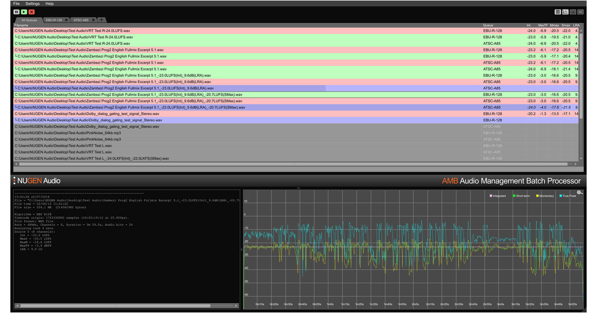 NuGen Audio AMB Dolby E Extension Module - Decoding and 11-33296