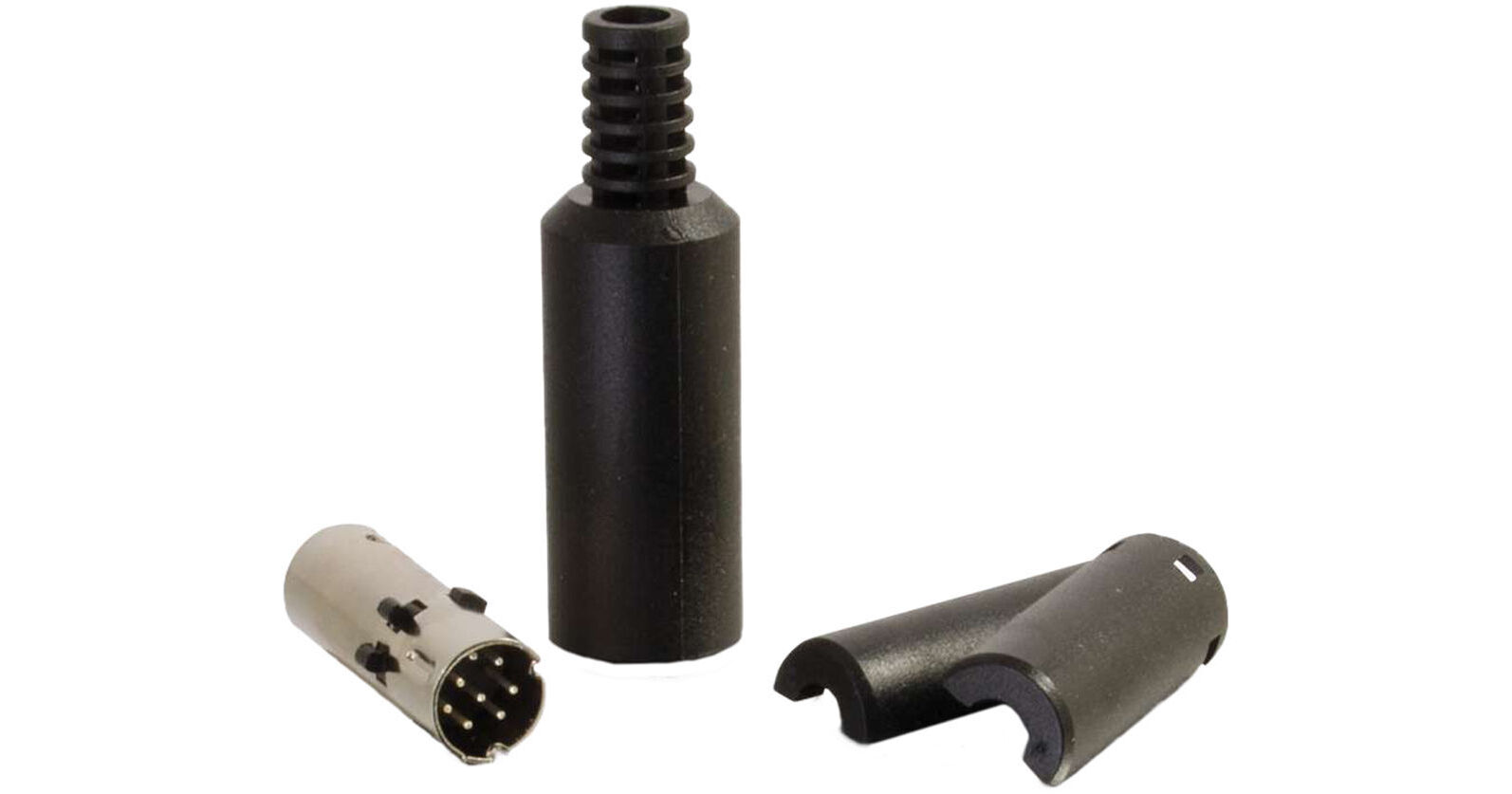 C2G 8-Pin Mini Din Male Connector (Black) 01755 B&H Photo Video