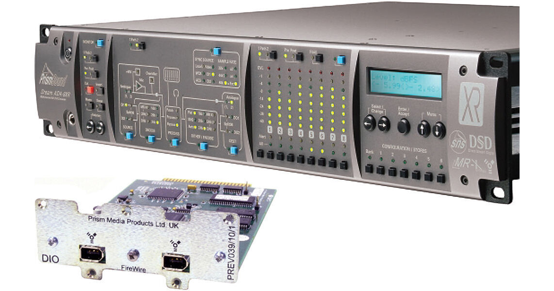 Prism Sound ADA-8XR Audio Interface with 8-Channel ADA-8XR-FW