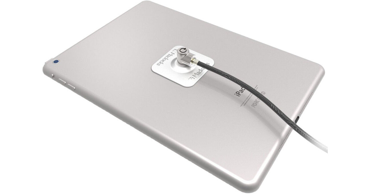 Maclocks Universal Tablet Lock Adhesive Security Plate CL15UTL