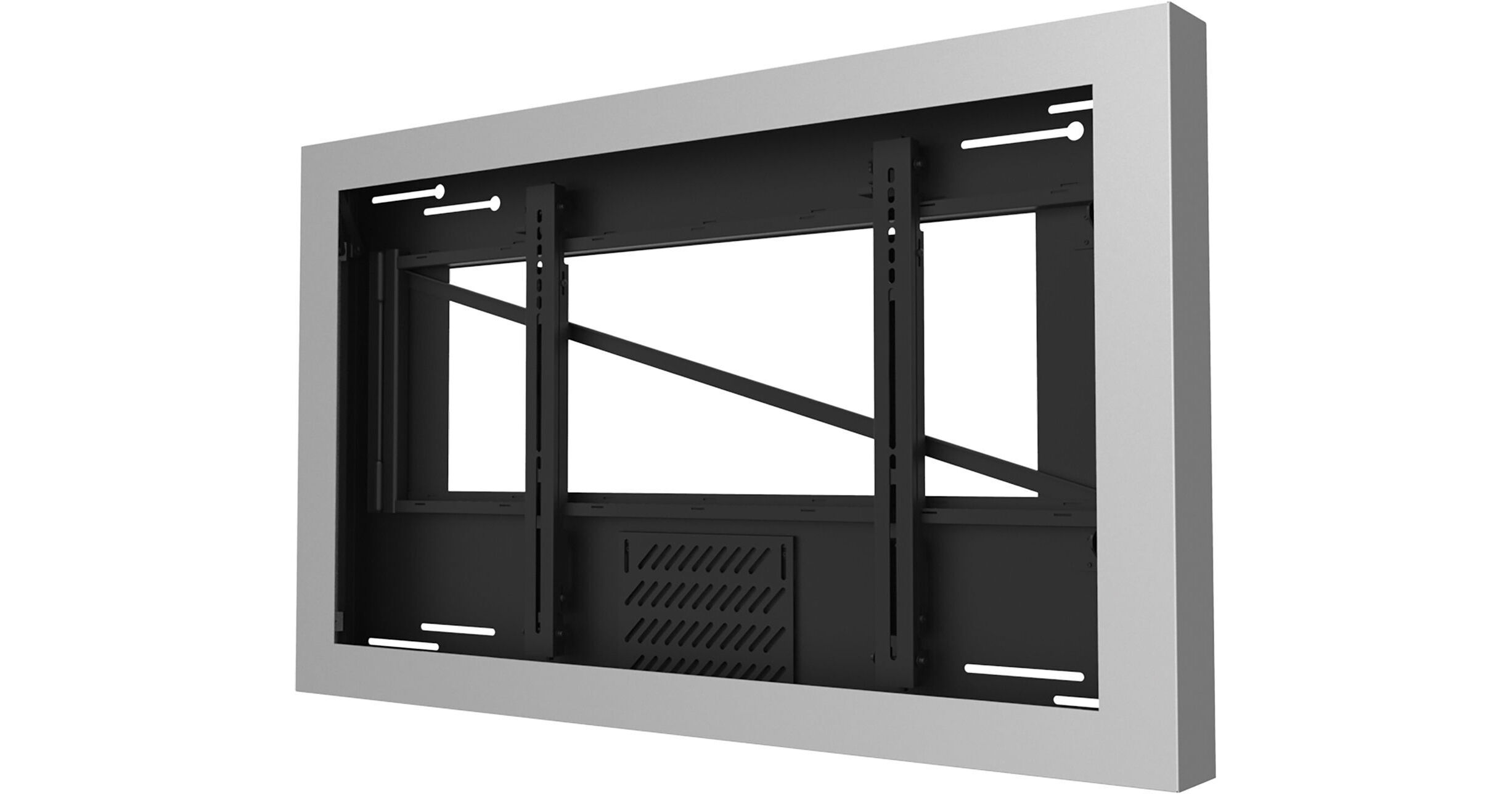 Peerless-AV On-Wall Landscape Kiosk for 55" Displays