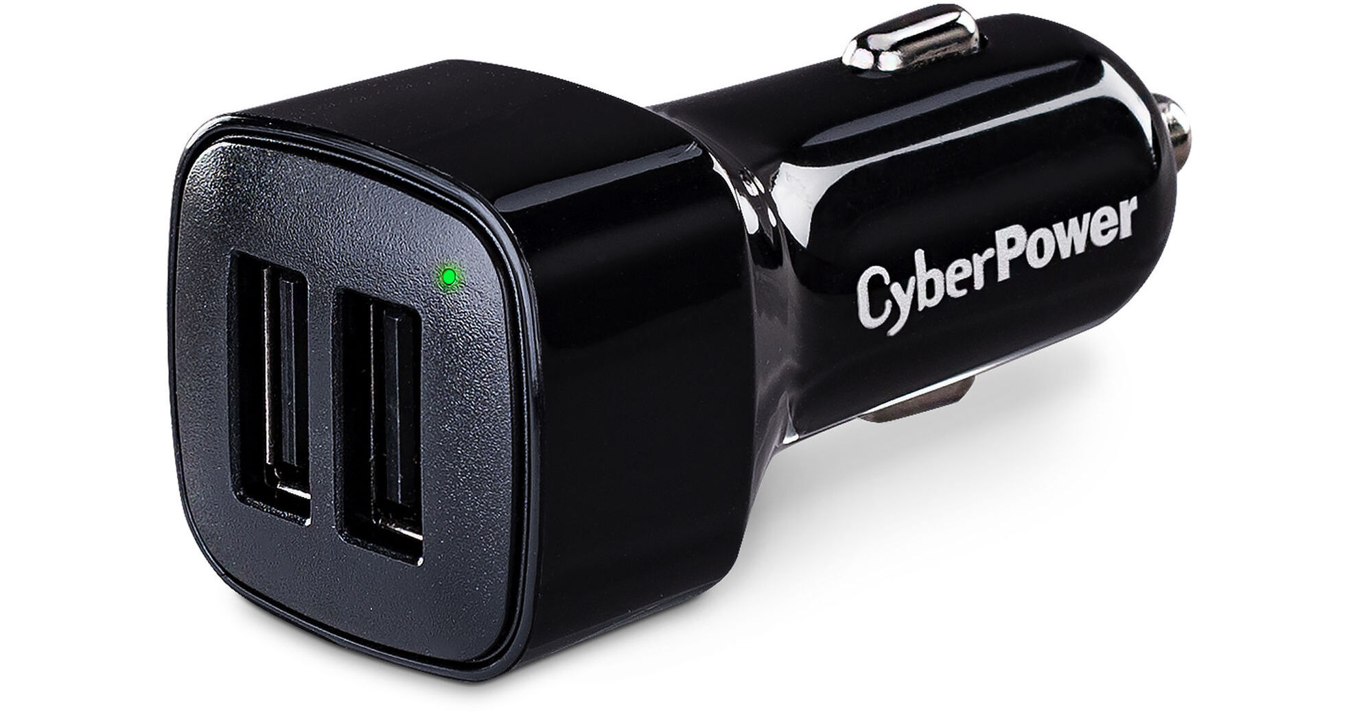 CyberPower TR22U3A Dual USB Type-A Car Charger TR22U3A B&H Photo