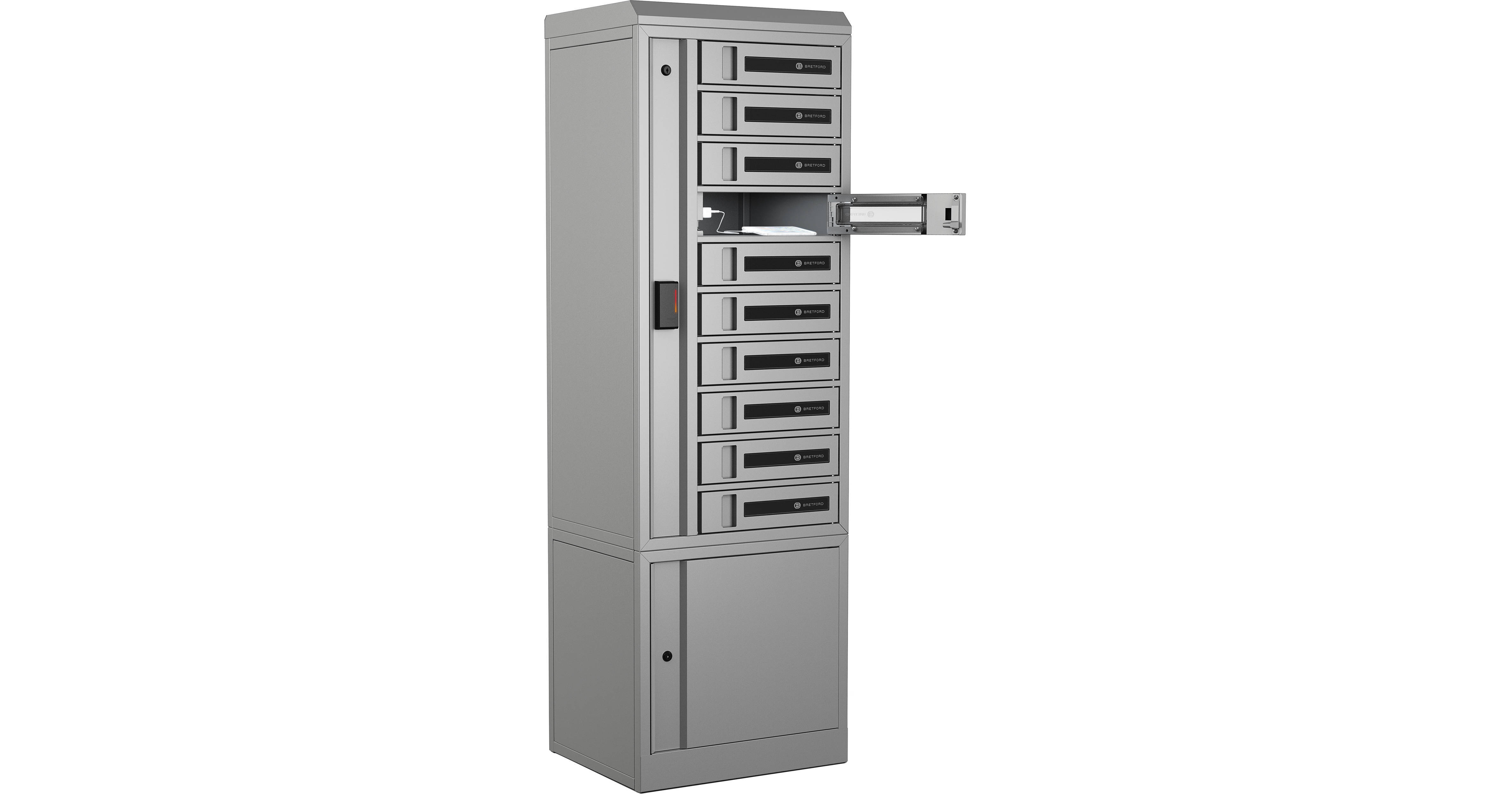 Bretford TechGuard Connect 10-Bay Charging Locker TCLAR0100EF11